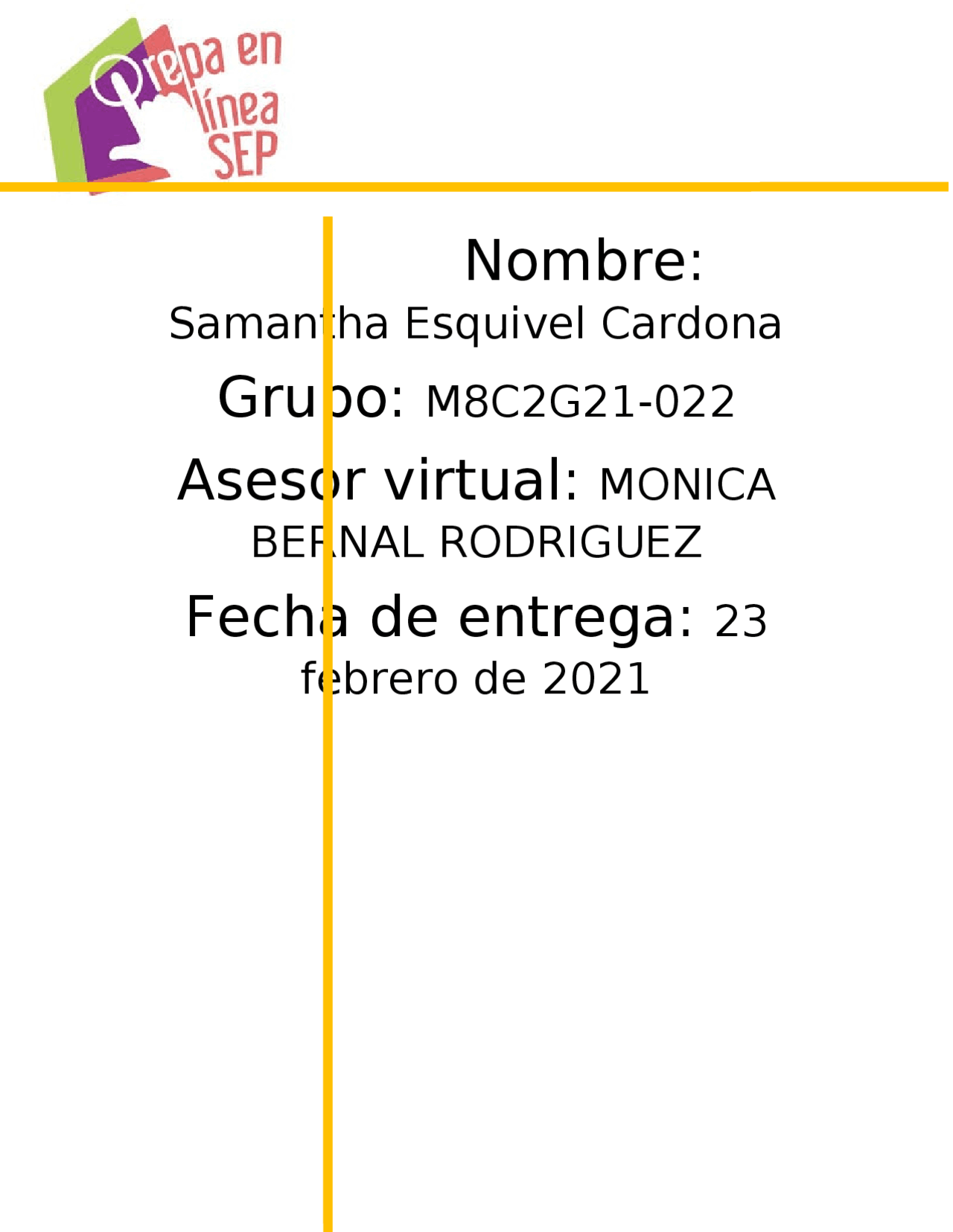 Prepa en línea sep módulo 1 - Docsity
