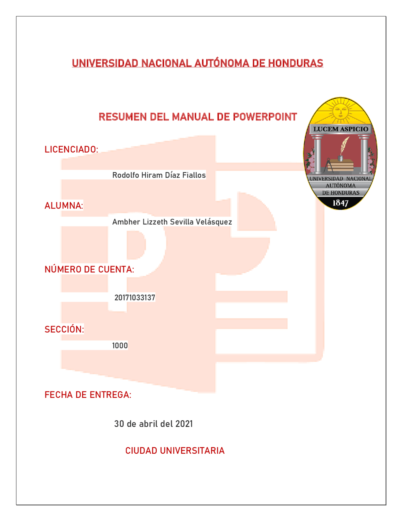 Resumen sobre Microsoft Power Point - Docsity