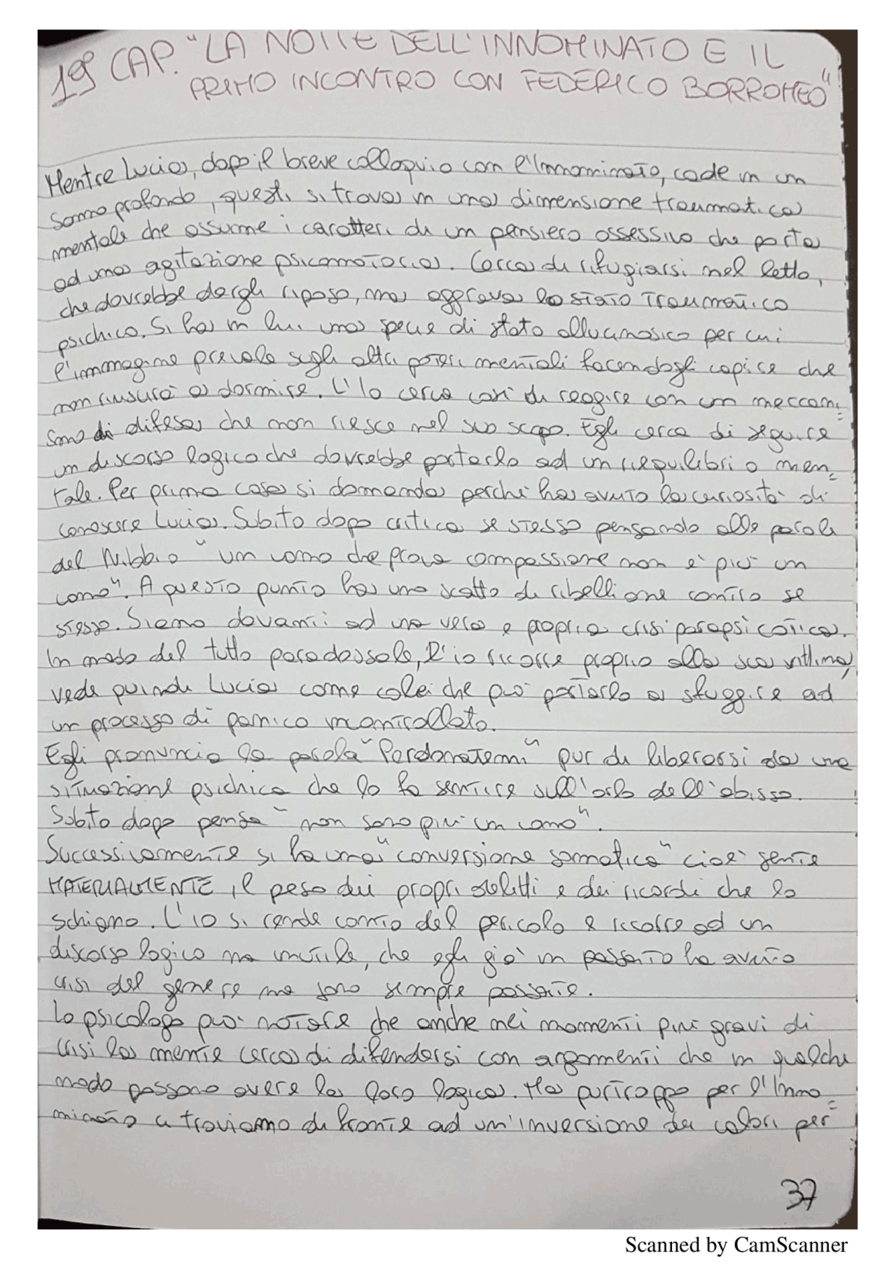 I Promessi Sposi Dal Cap 19 Al Cap 22 Docsity