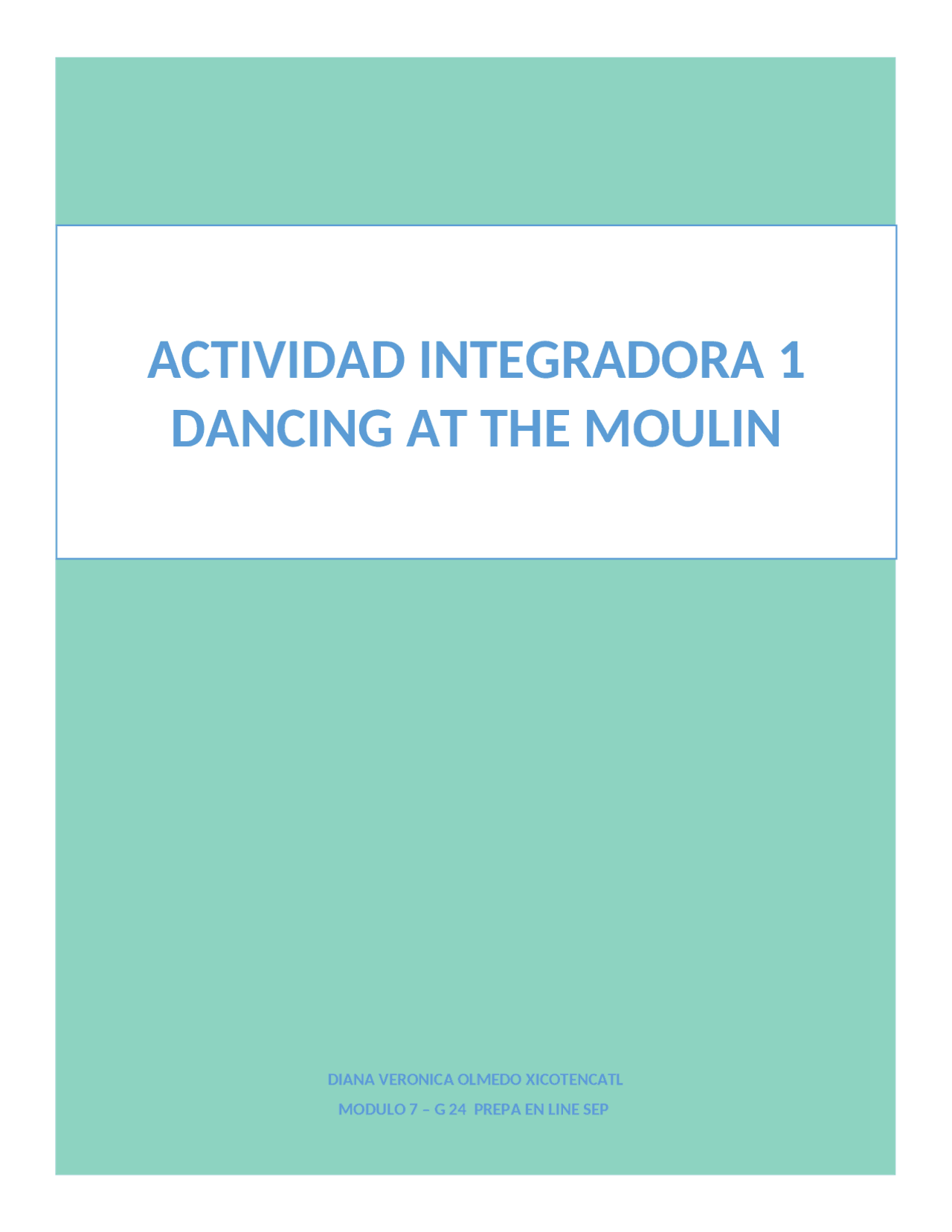 Actividad Integradora 1 Modulo 7 Apuntes De Historia Docsity