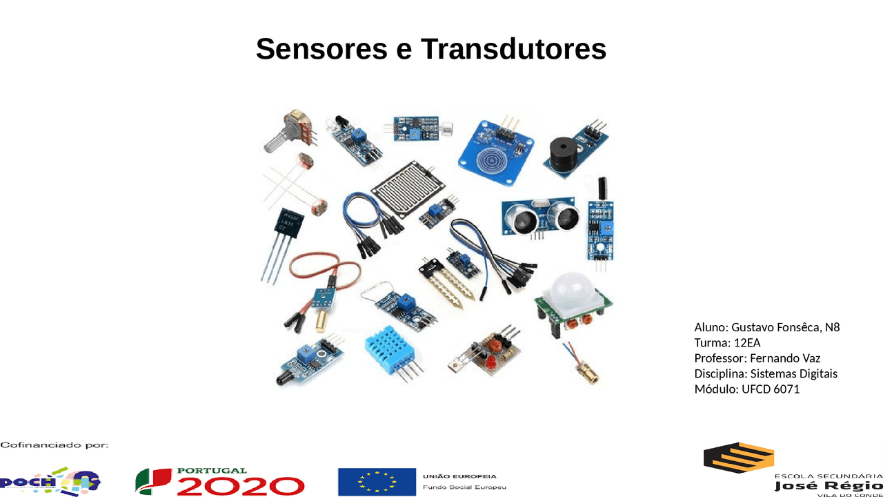 Sensores e Transdutores | Manuais, Projetos, Pesquisas Matemática | Docsity
