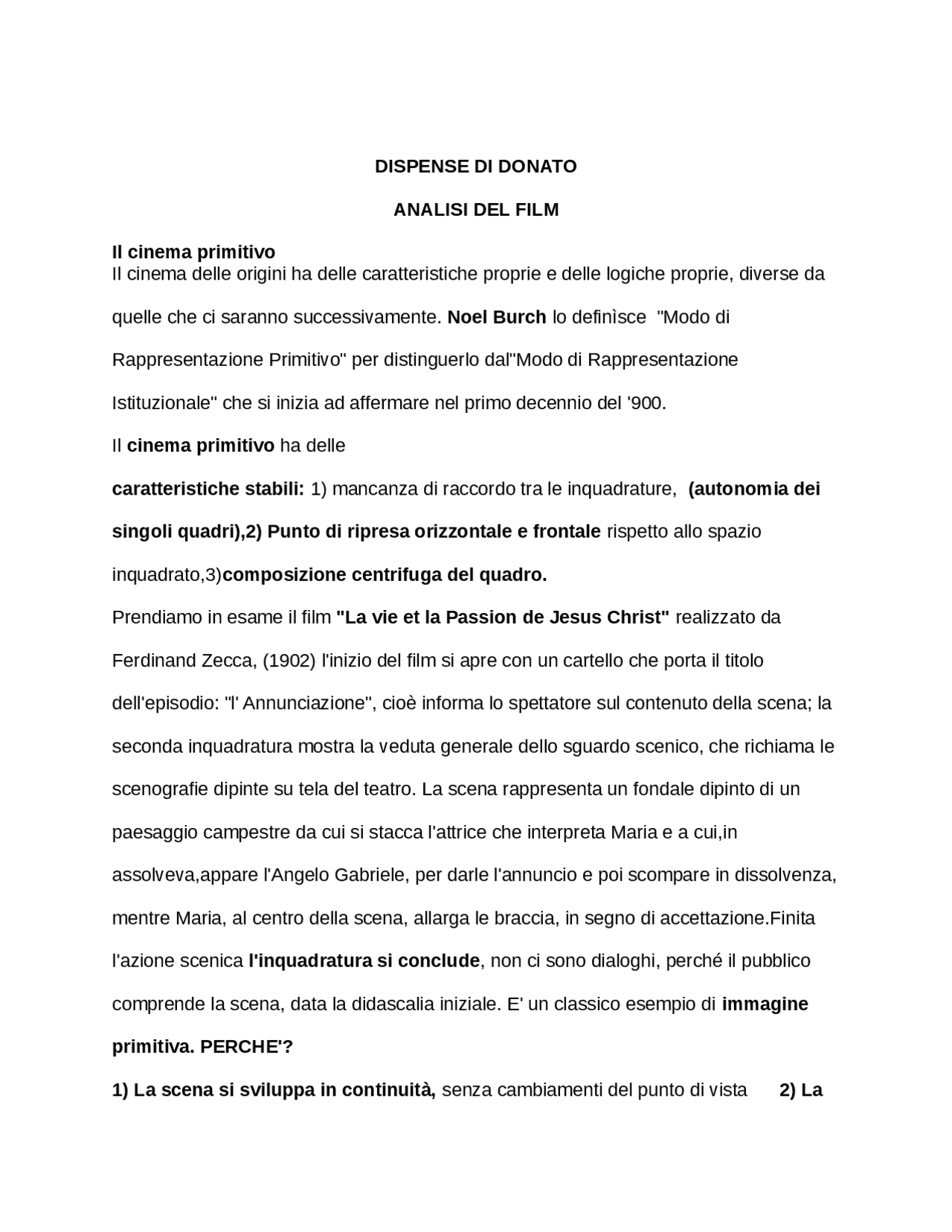 Dispense Mauro Di Donato Docsity