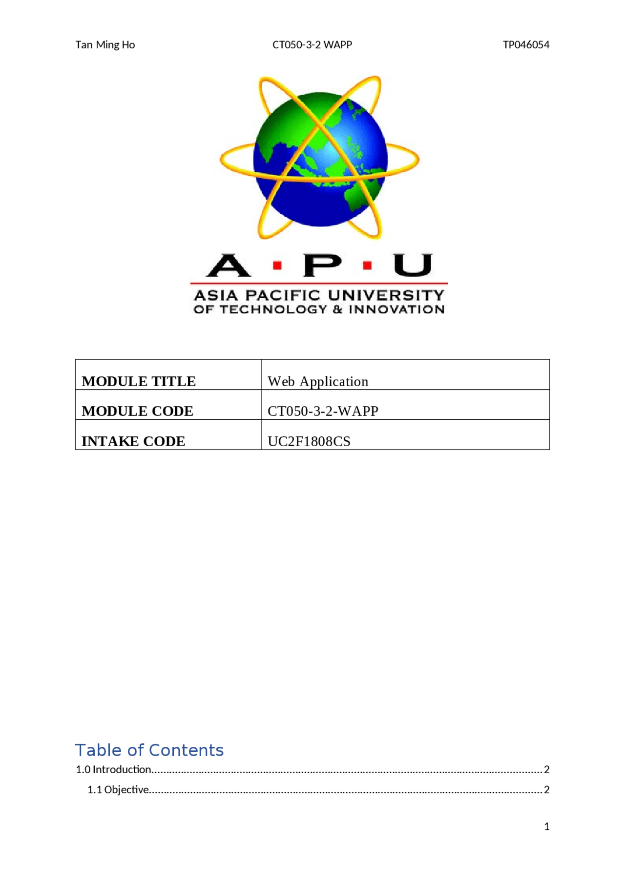 Web Application designe | Assignments Web Application Development | Docsity