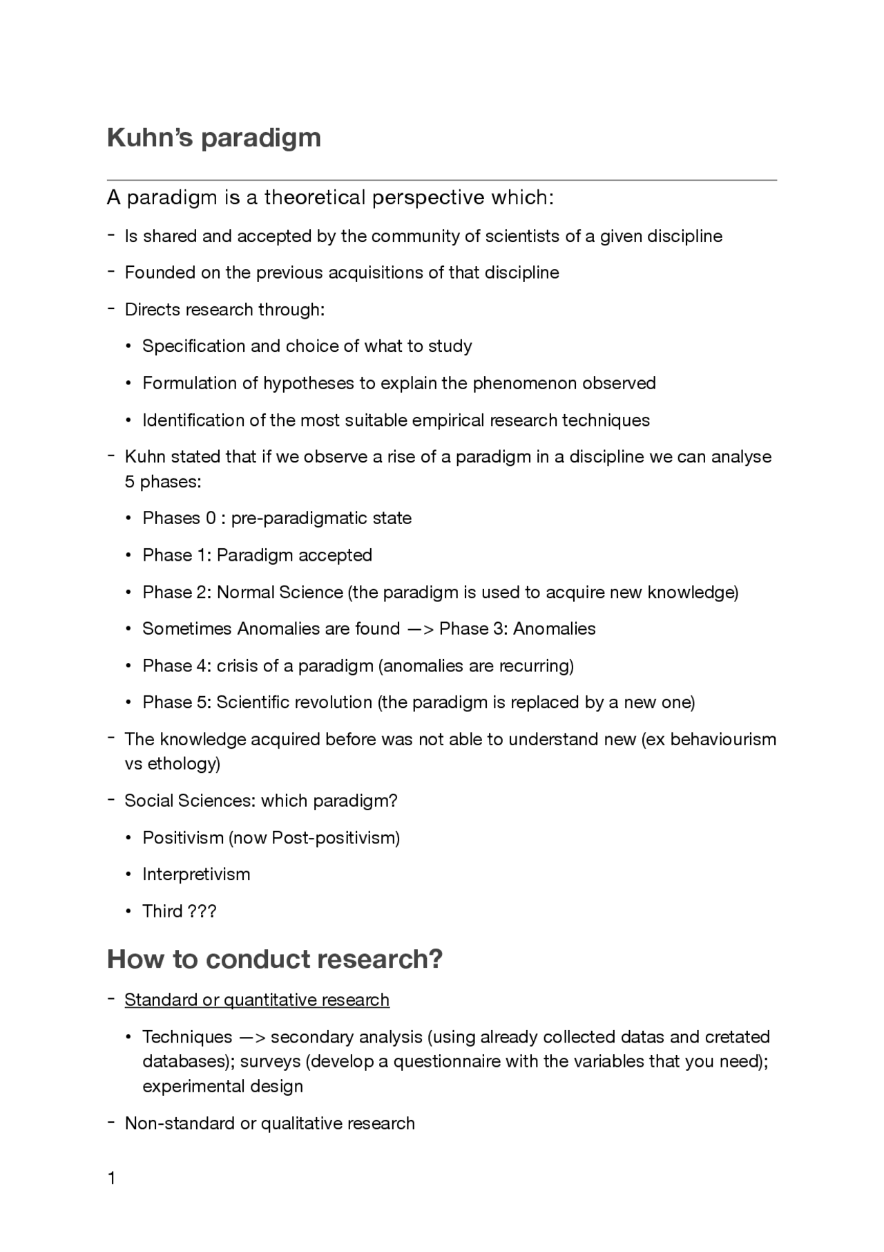 Quantitative Methods For The Social Science Appunti Docsity