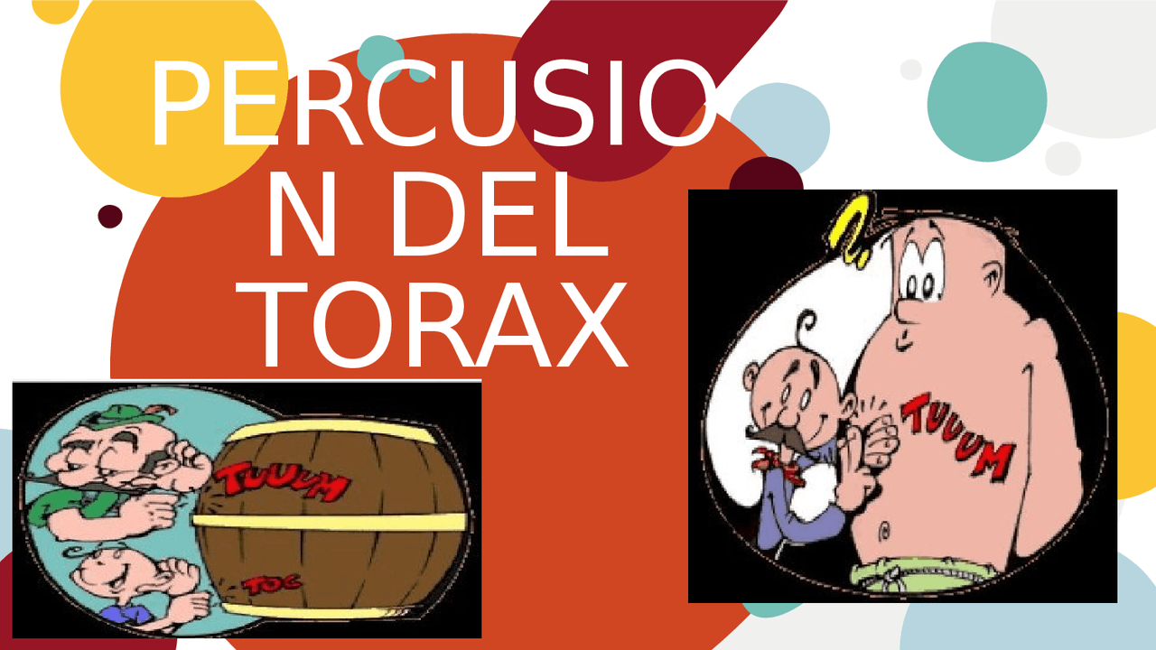 Percusión de tórax semiología | Diapositivas de Semiología | Docsity