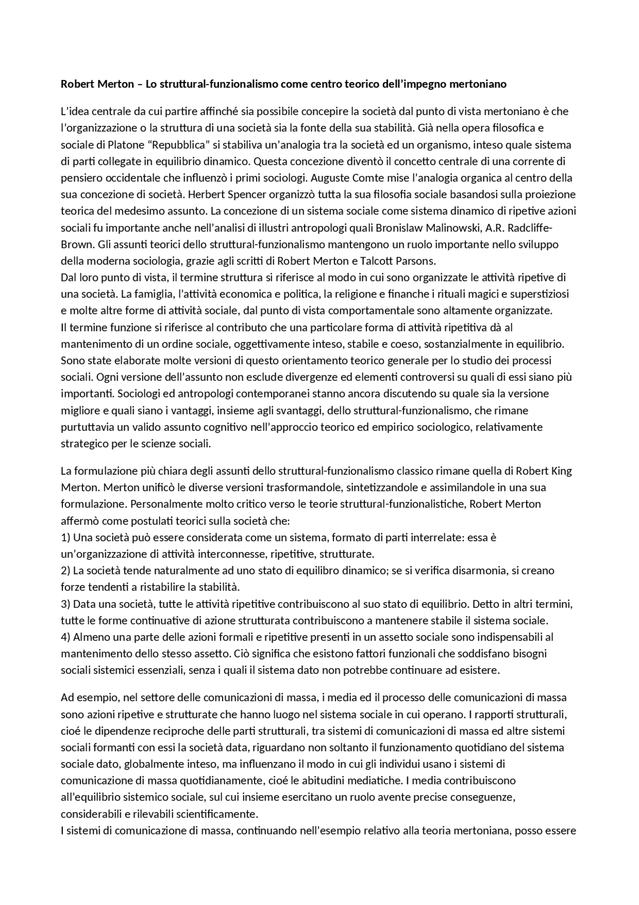 Autori Sociologia Intro Docsity