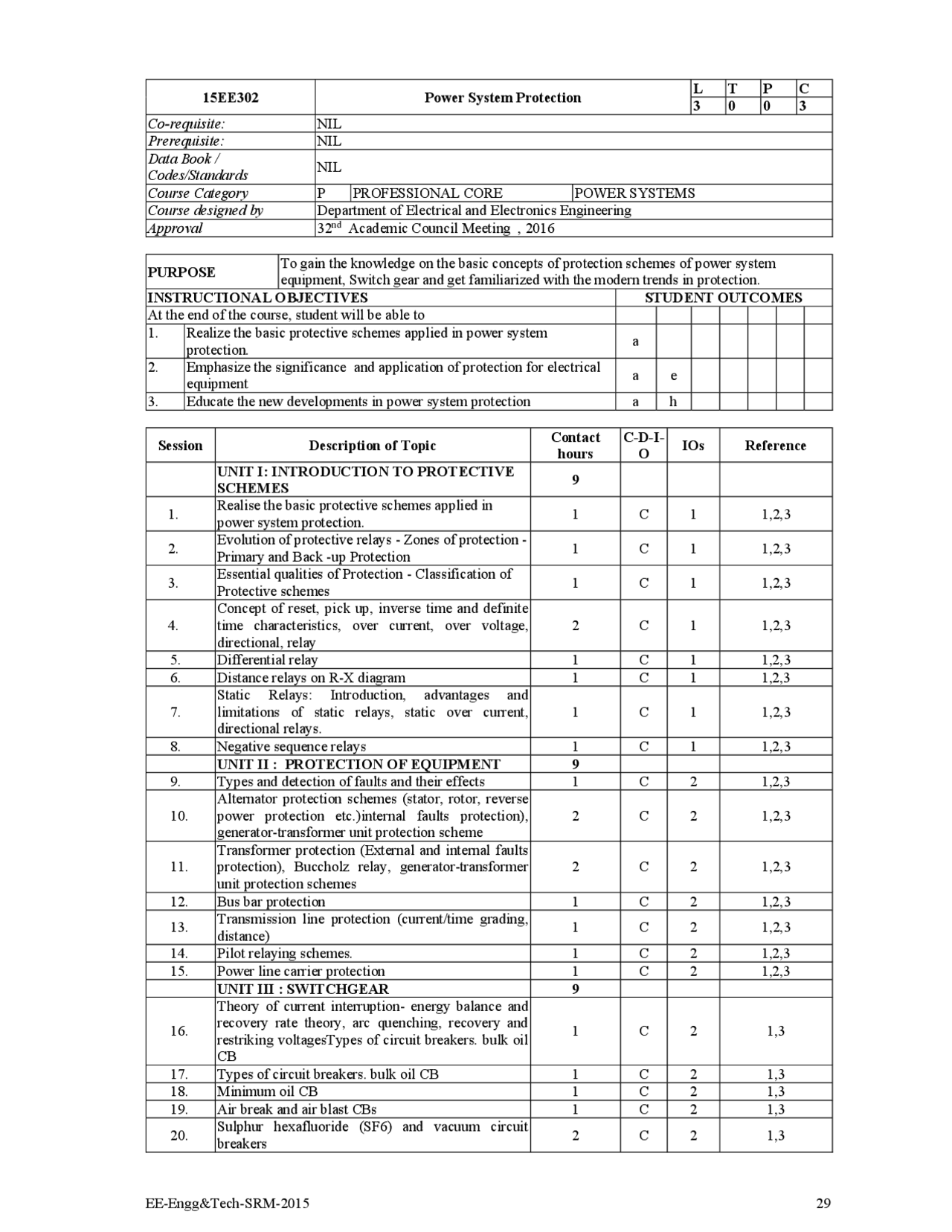 Power system protection - Docsity
