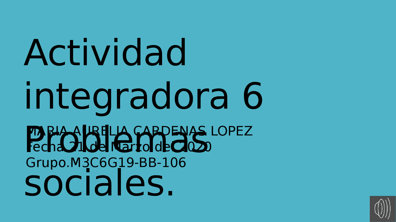 Actividad Integradora 6 Problemas Sociales Docsity