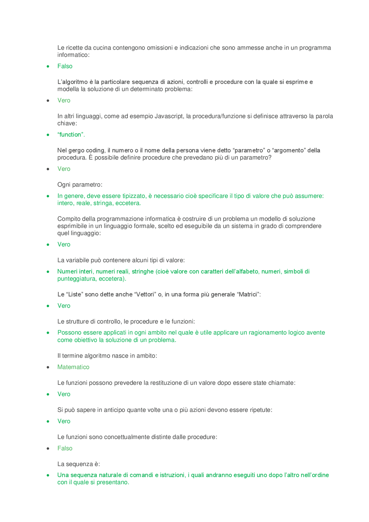 Eipass Coding Secondaria Modulo 2 Docsity