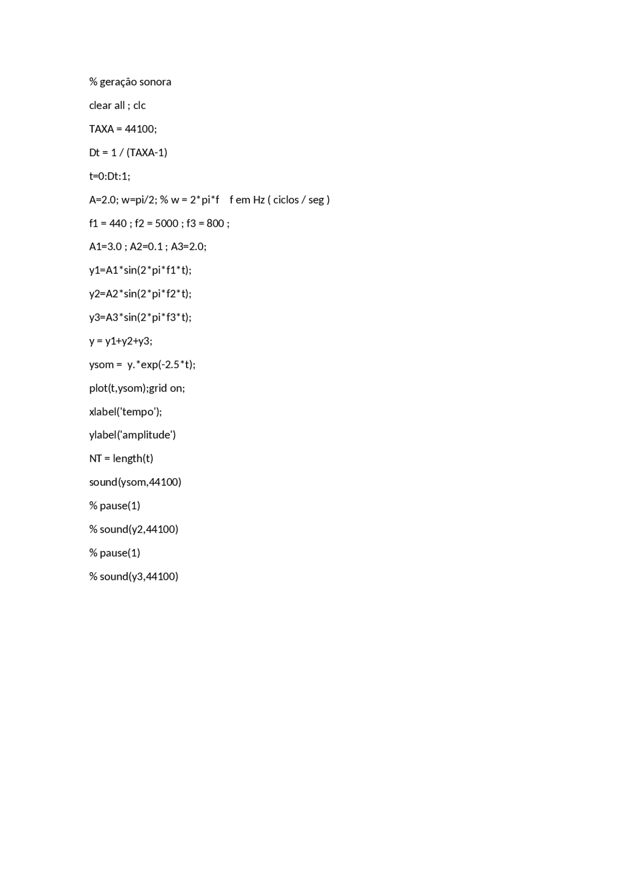 Programa Matlab Programa Matlab Docsity