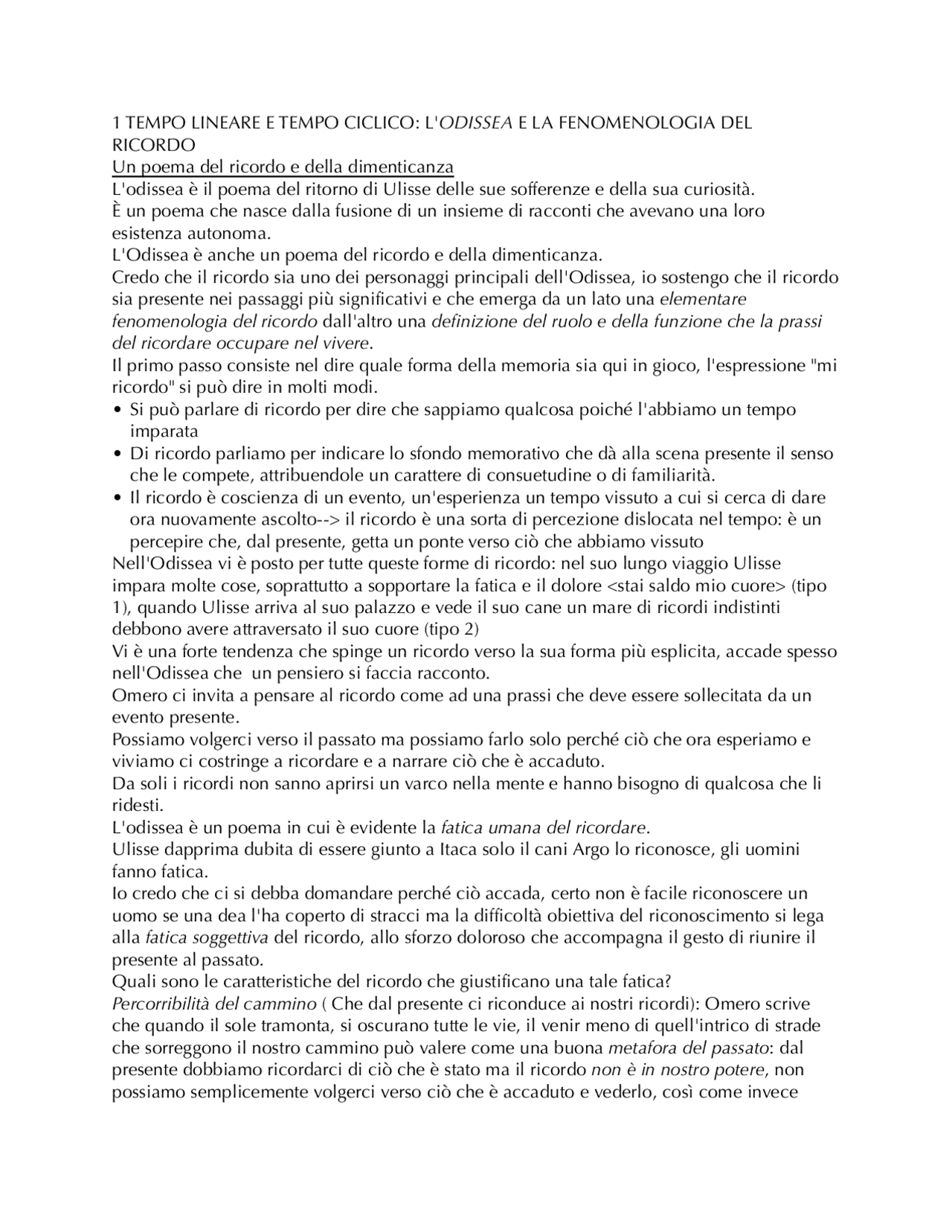 Itaca Infine Spinicci P Docsity