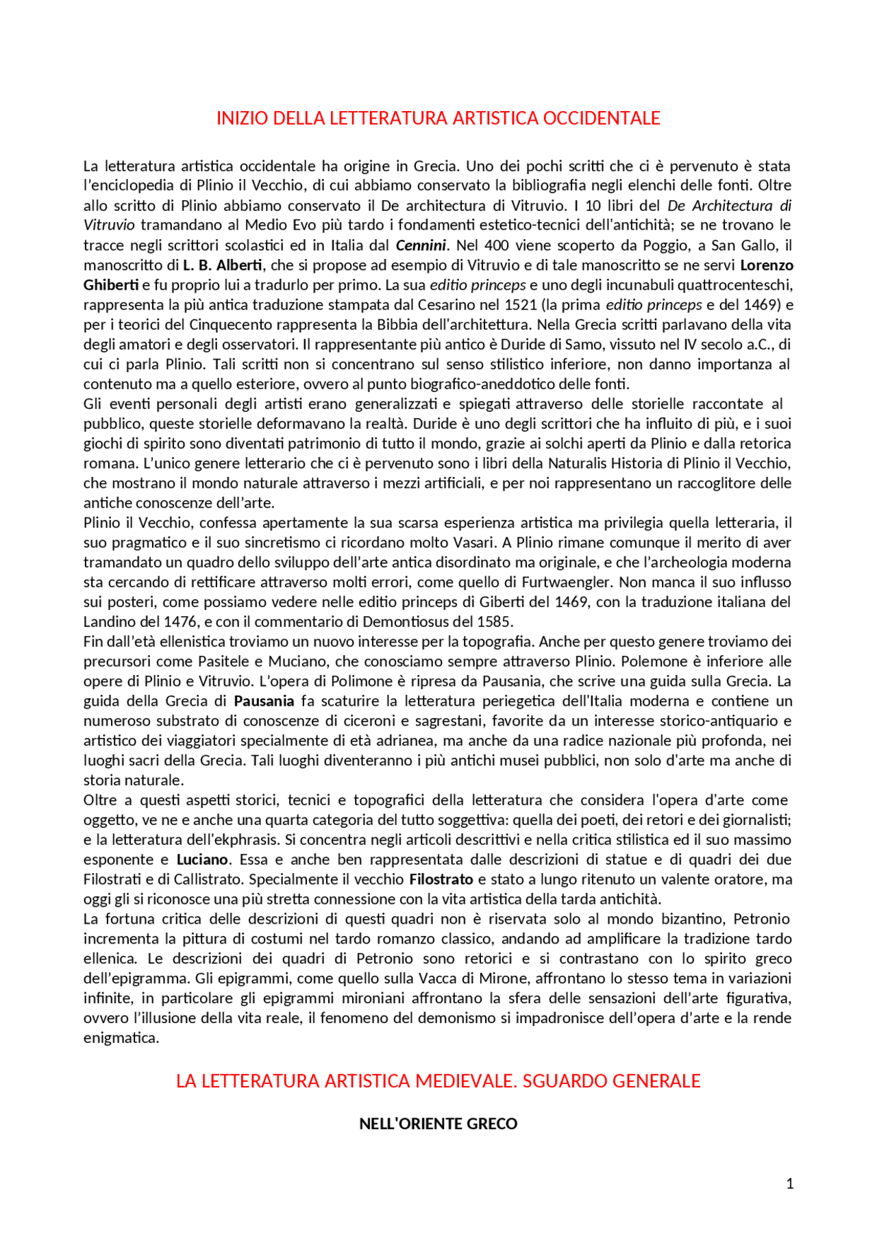 Riassunto Schlosser Parte Prima Docsity