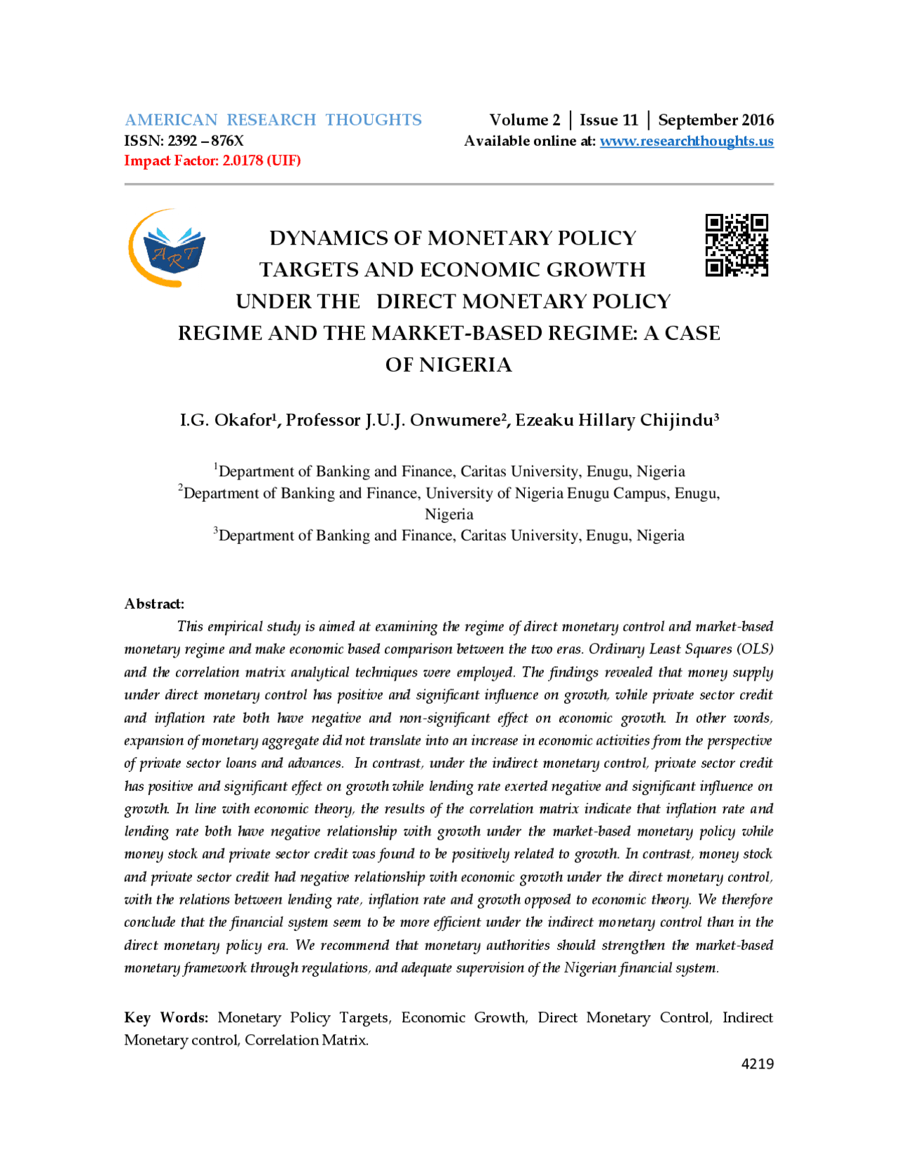 Monetary Policy And Macroeconomics Docsity