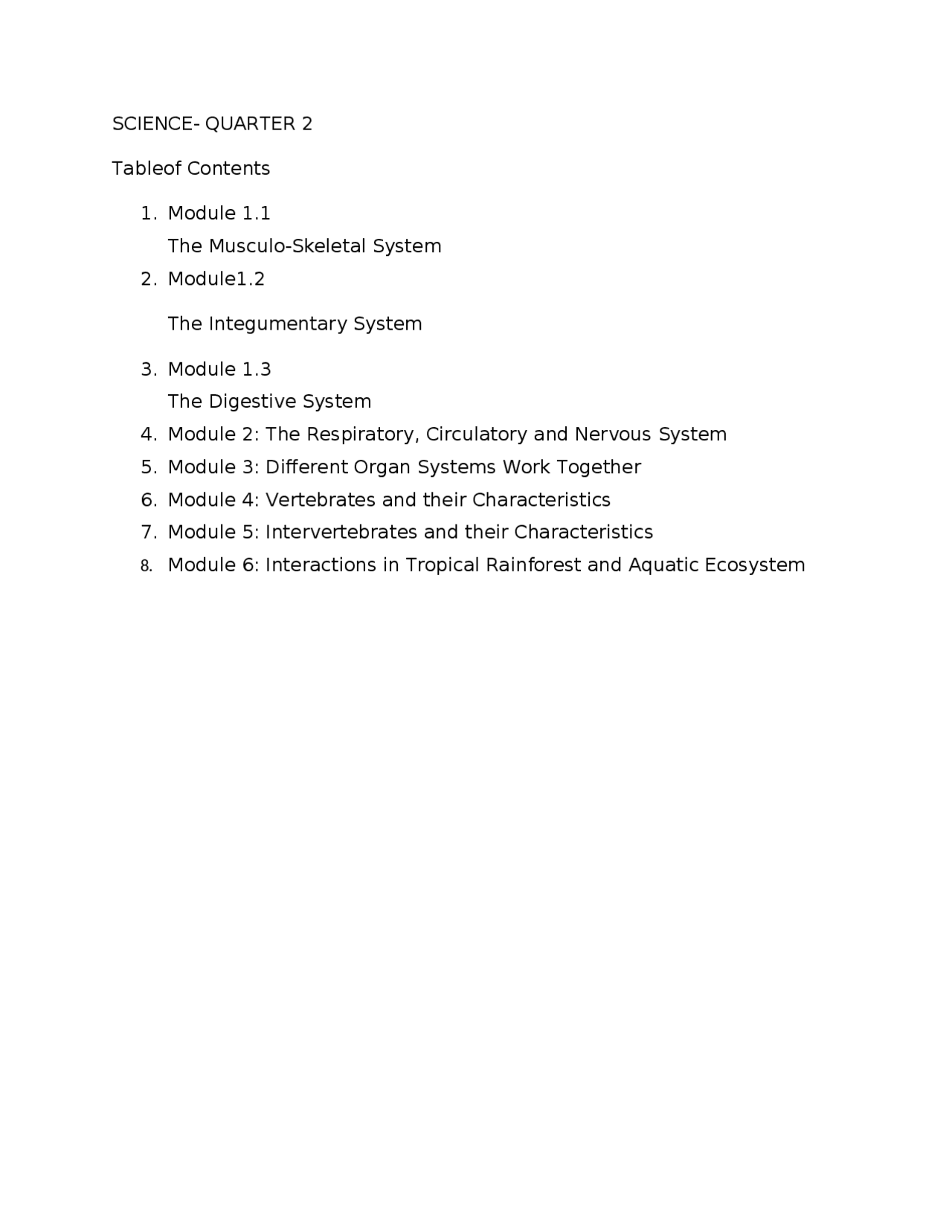 It Is All About Science Docsity