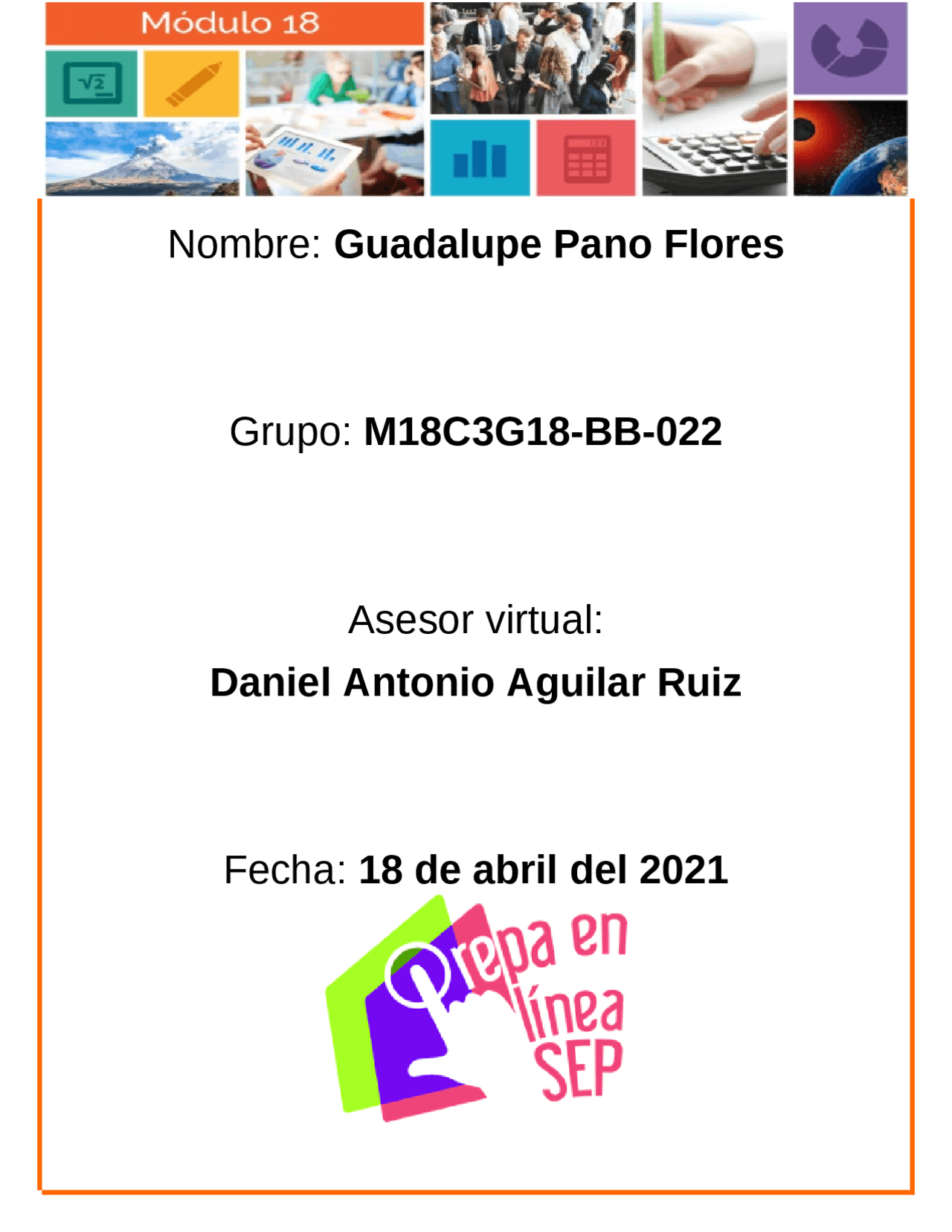Proyecto Integrador Modulo 18 Apuntes De Matemáticas Docsity