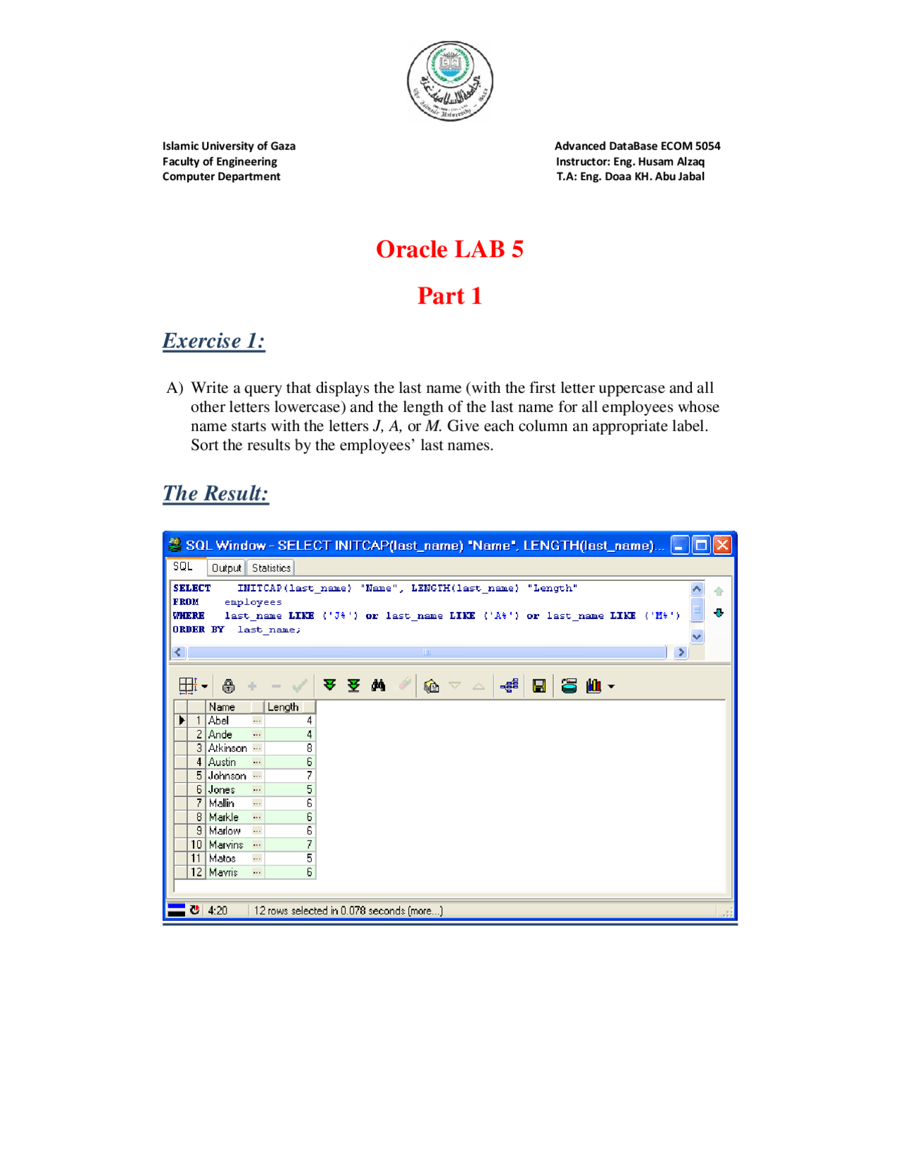 Cyber Security And Oracle Docsity