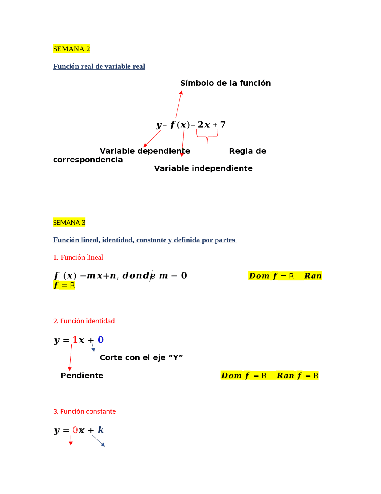 FORMULAS MATEMATICA BASICA | Esquemas y mapas conceptuales de ...