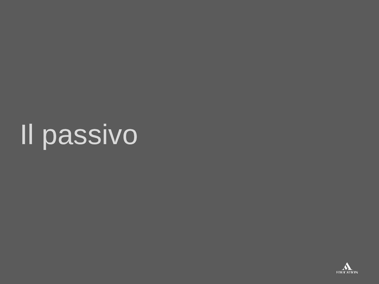 Il Passivo In Inglese Appunti Di Inglese Docsity