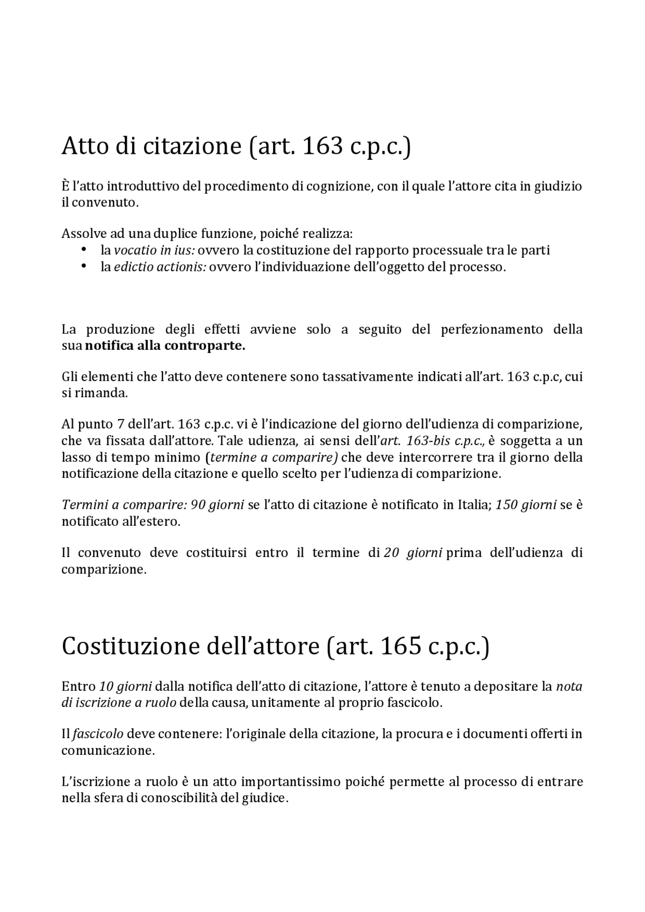 Fasi Processo Di Cognizione Docsity
