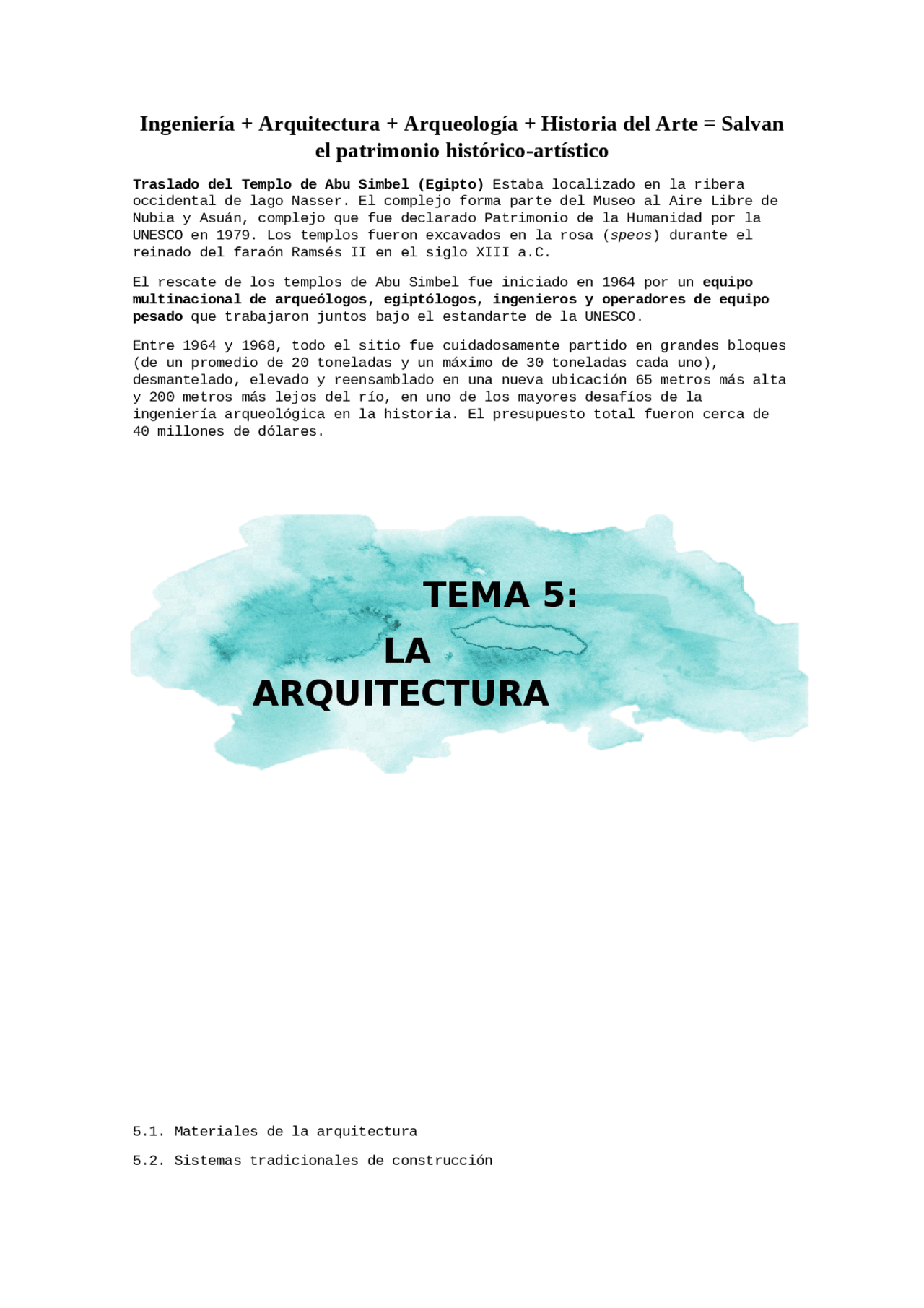Apuntes De Arquitectura Docsity