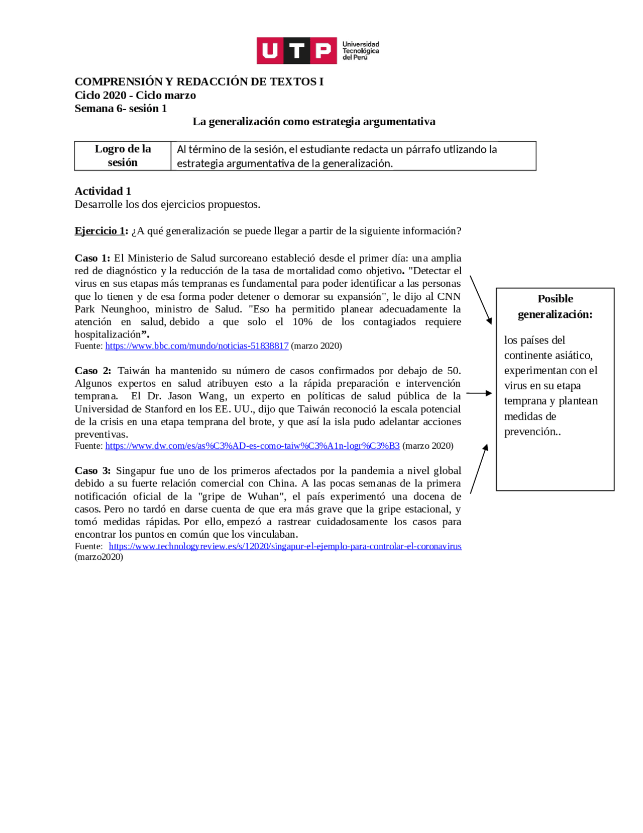 Comprencion Y Redaccion Docsity