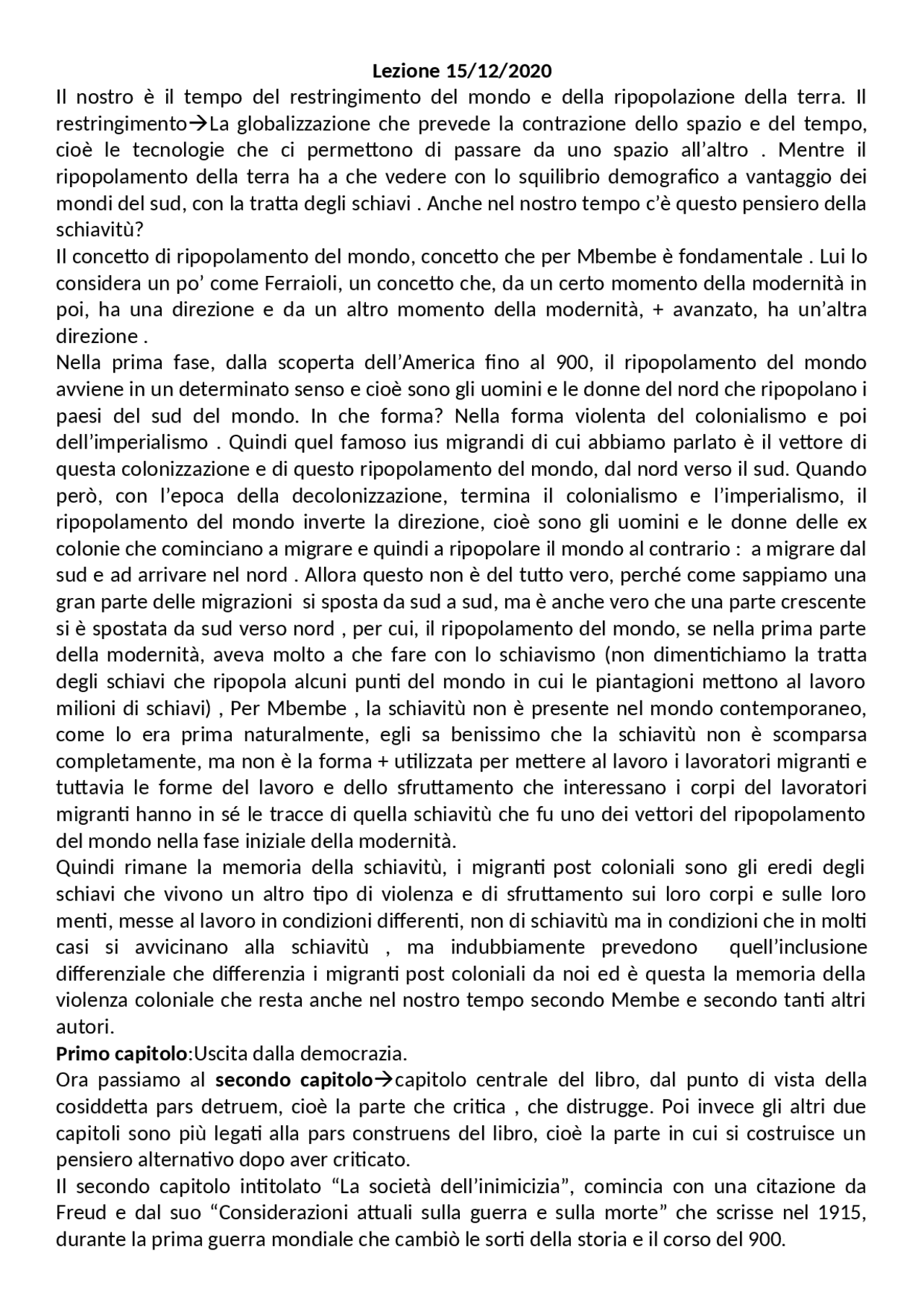 Teorie Dei Diritti Umani Docsity