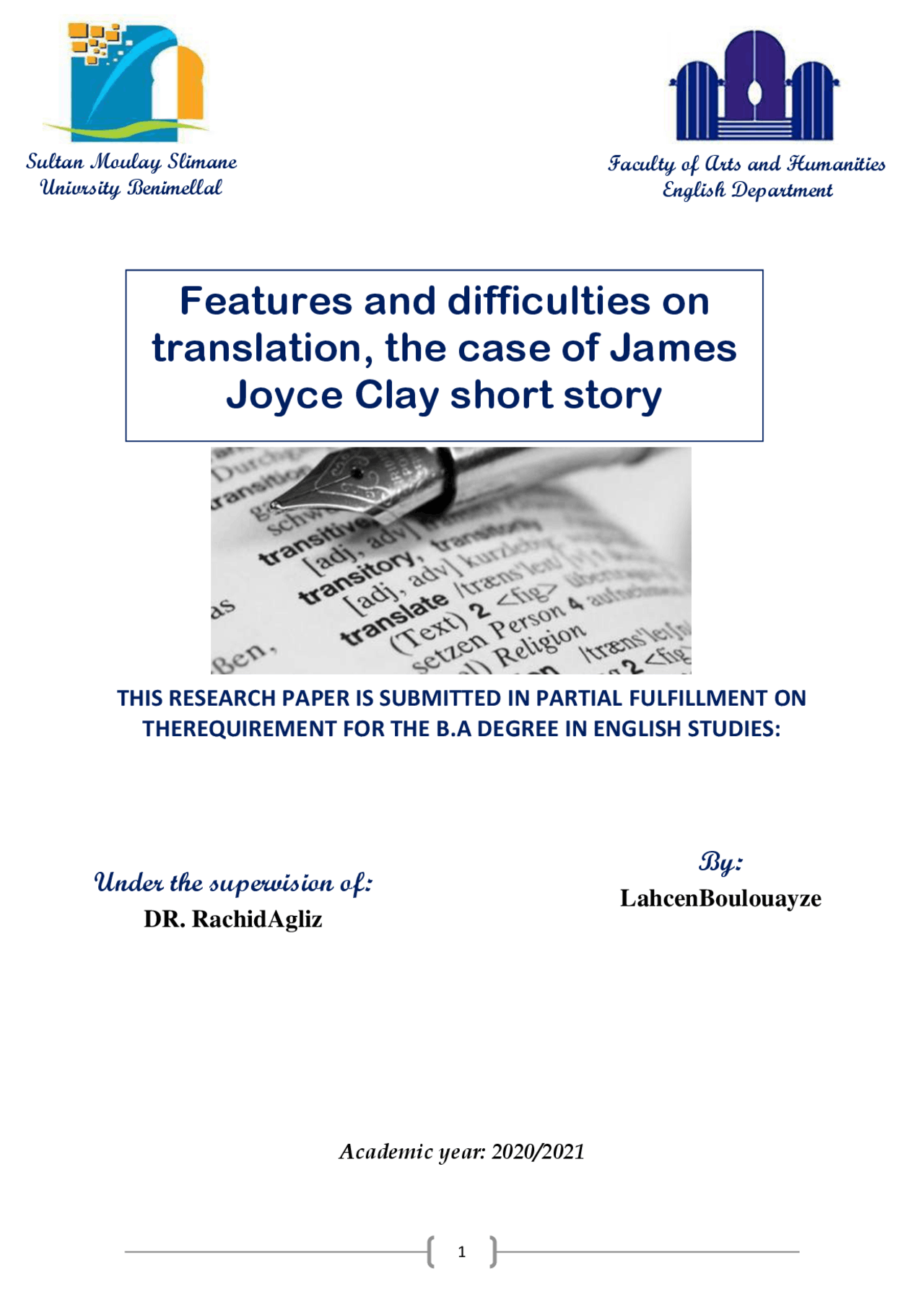 Translation In General Docsity