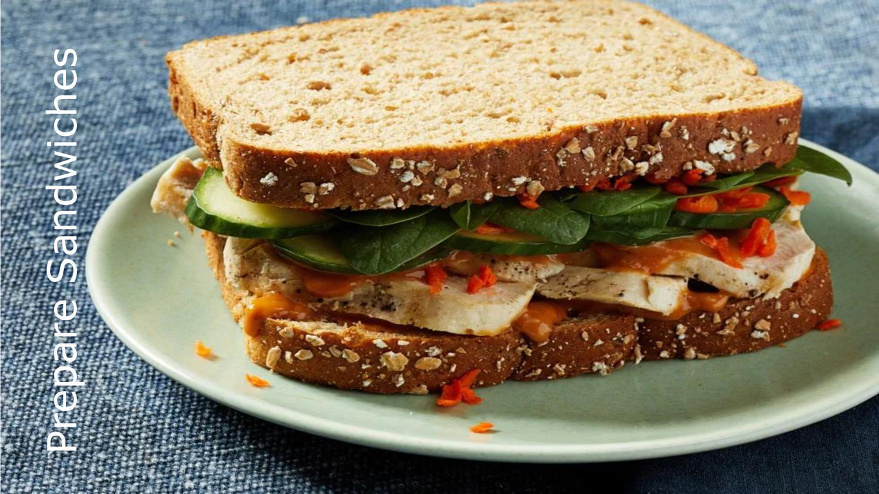 How to Prepare Sandwiches - Docsity
