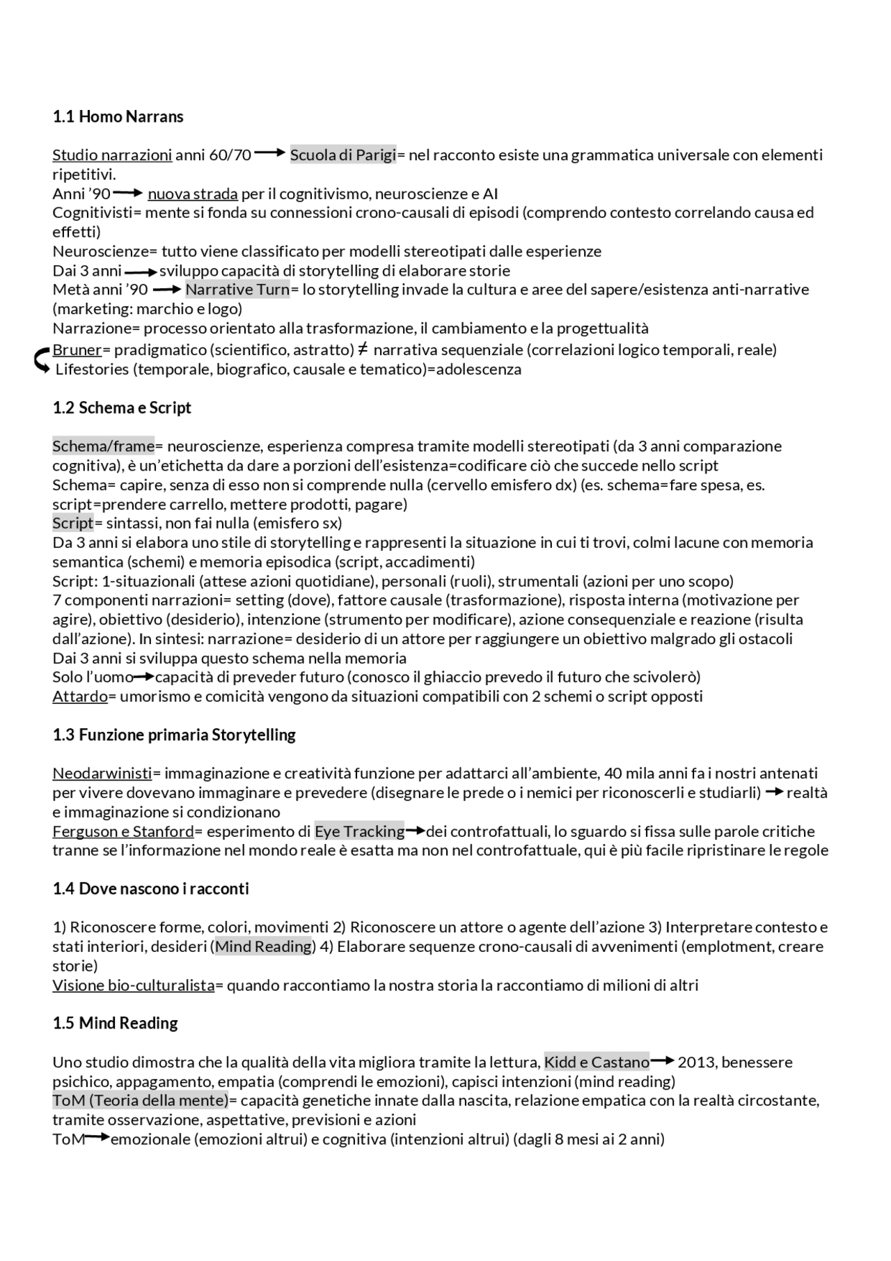 Manuale Di Comunicazione Narrativacalabrese Docsity