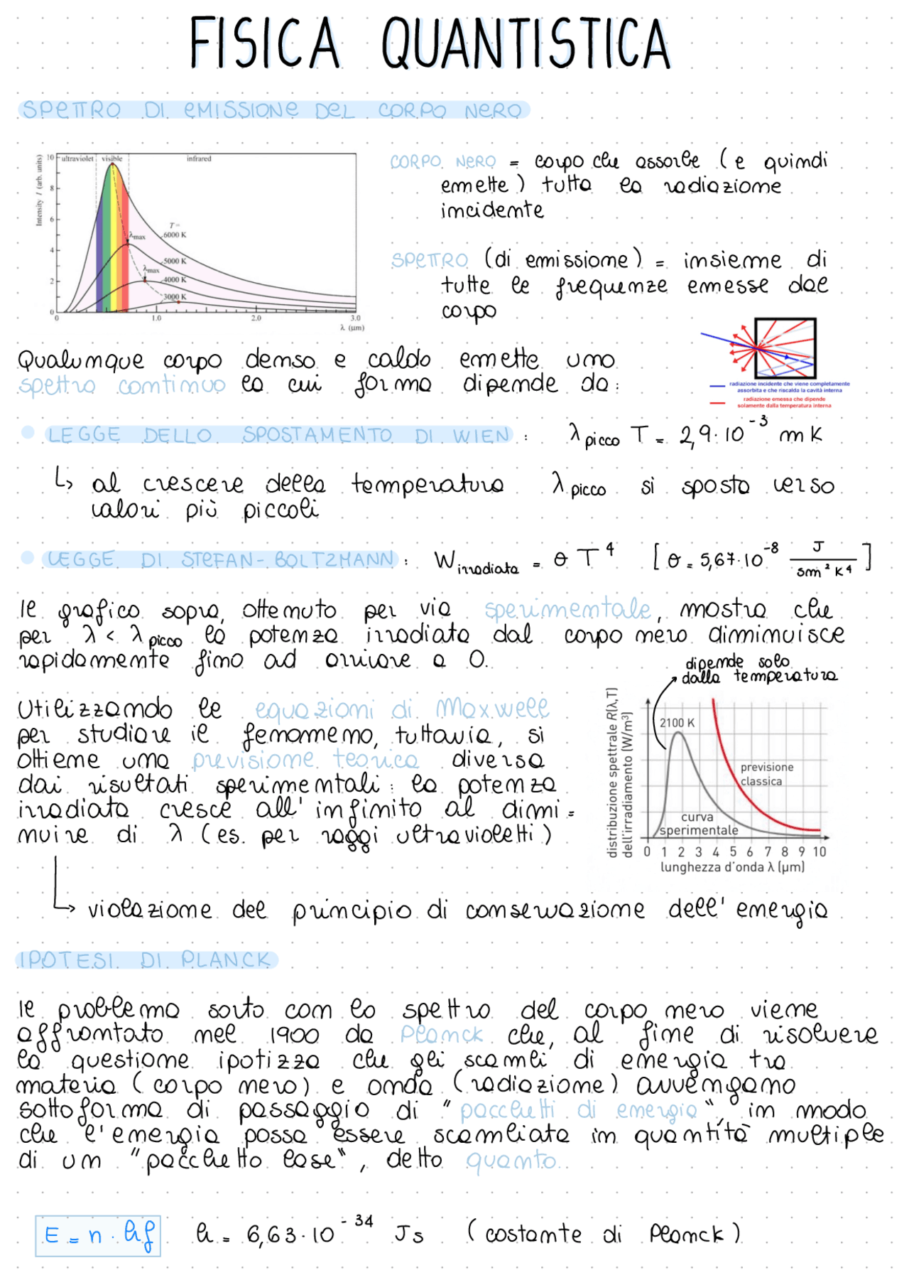 La Fisica Quantistica Docsity