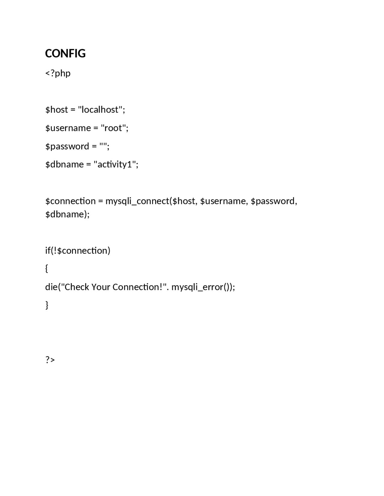 Codes In Web Development Docsity