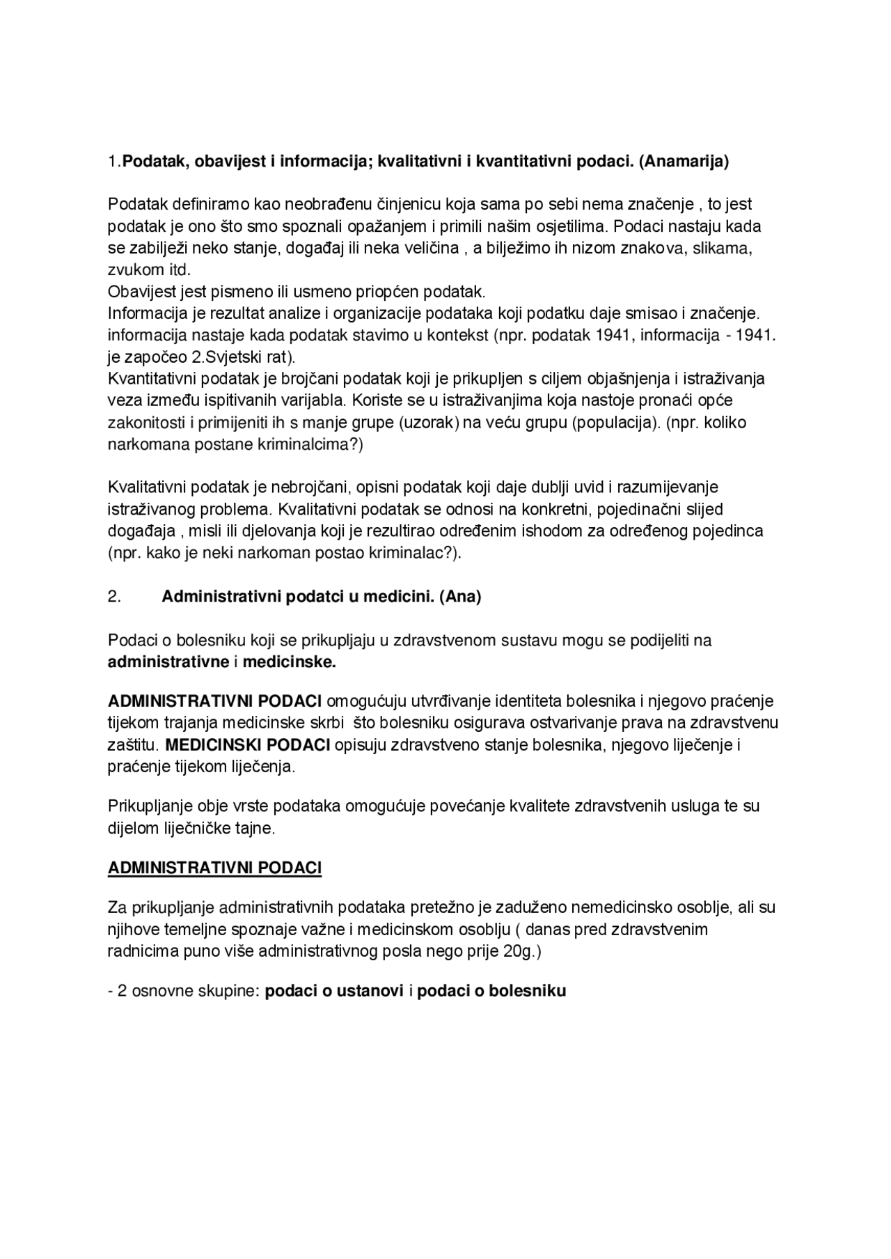 Informatika Za Ucenje Formulari Predlog Poslovna Informatika Docsity