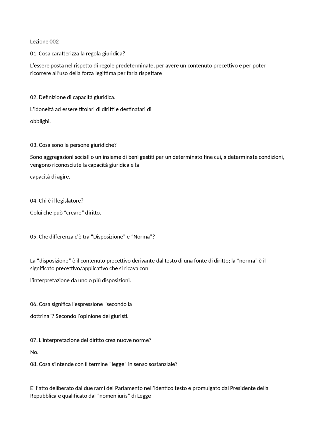 Paniere Quiz Diritto Costituzionale E Campus Docsity