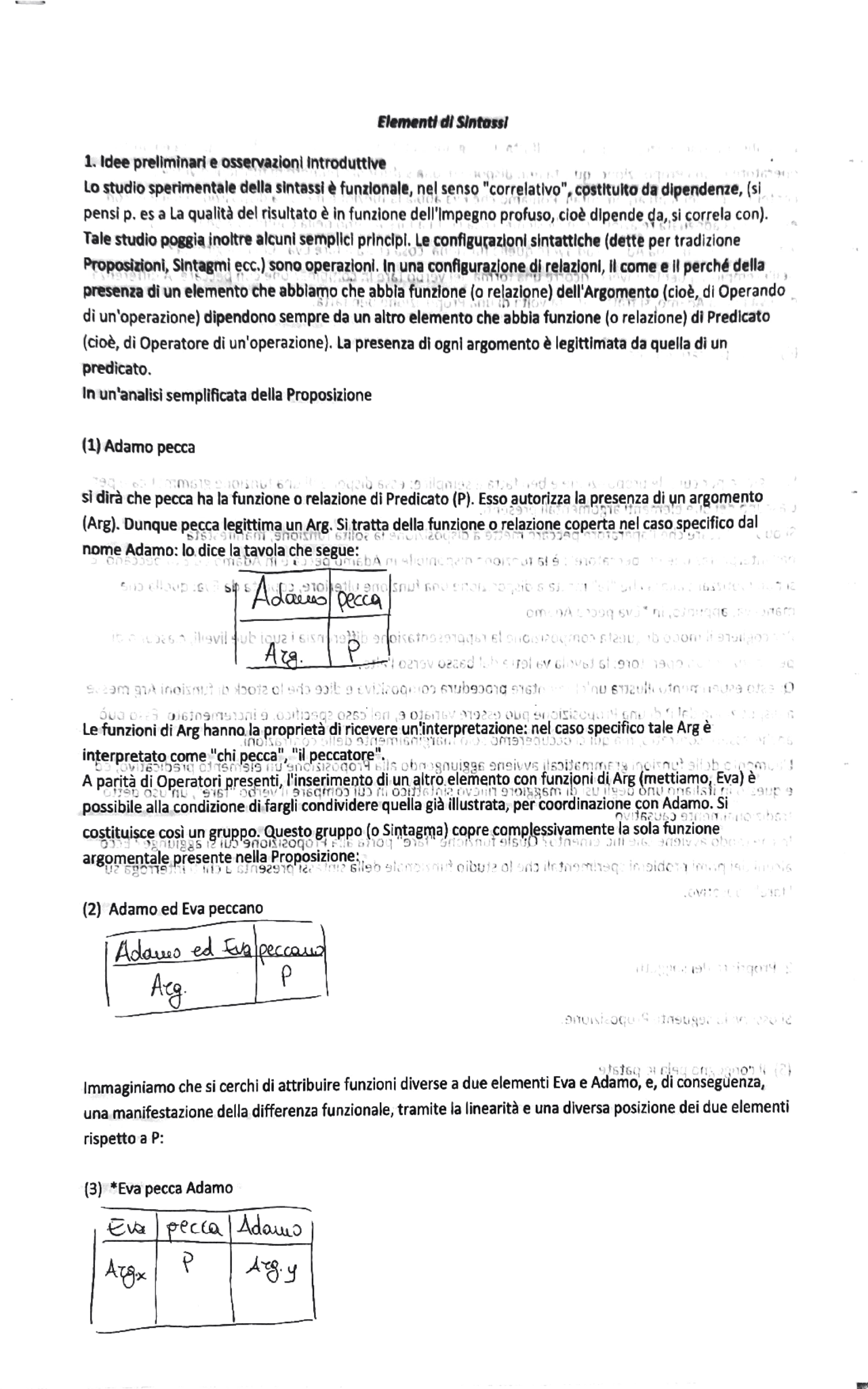 Libro Nunzio La Fauci e Ignazio Mirto FARE Elementi di sintassi - Docsity