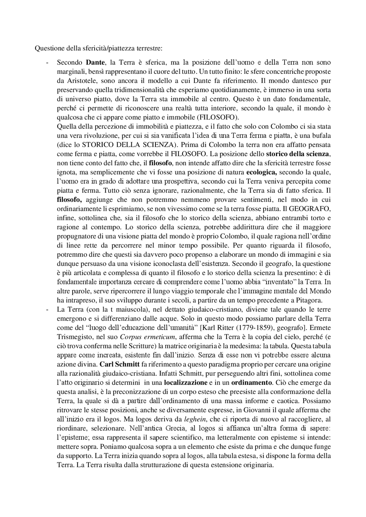 Franco Farinelli Linvenzione Della Terra Docsity