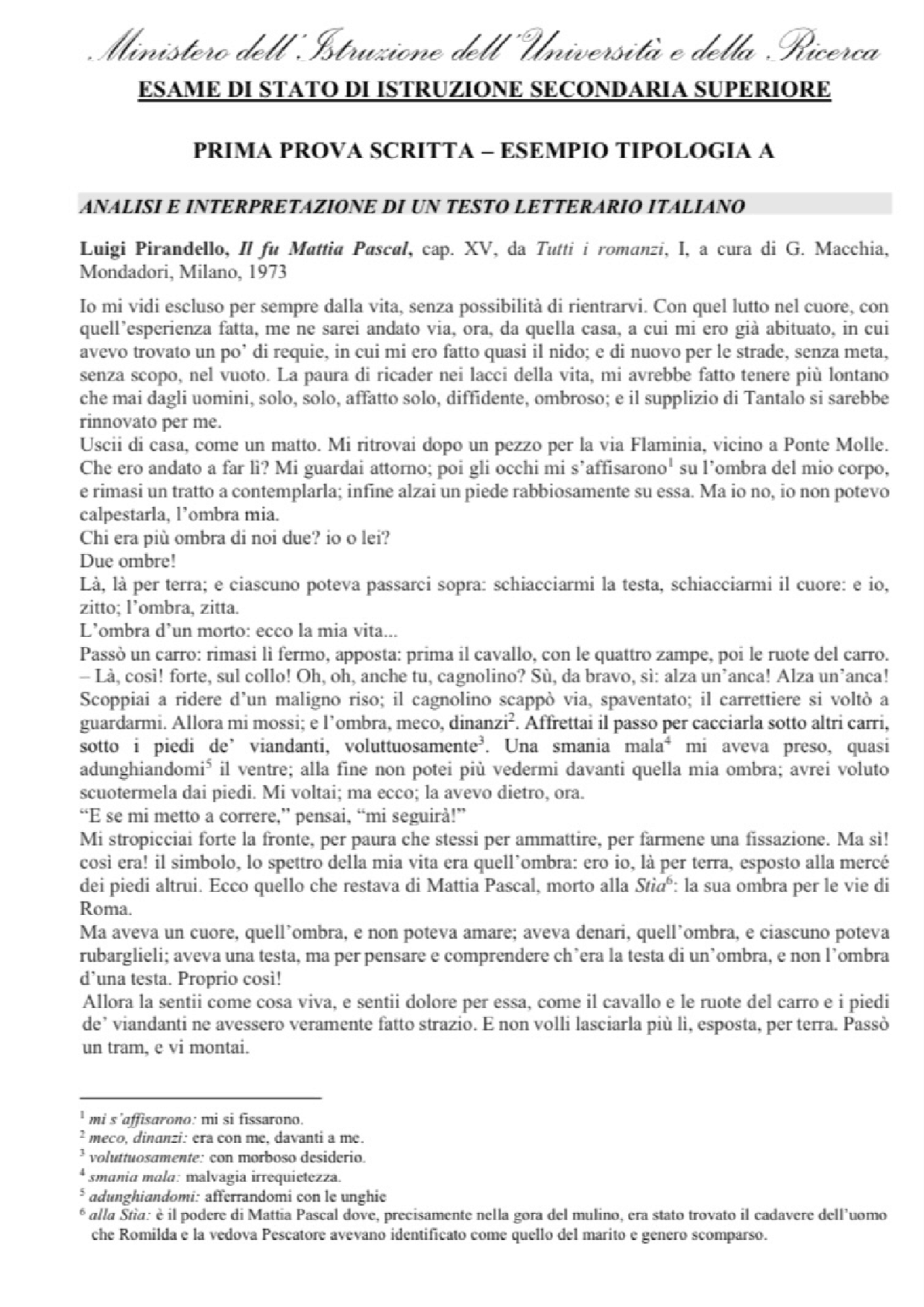 Esercitazione Esame Docsity