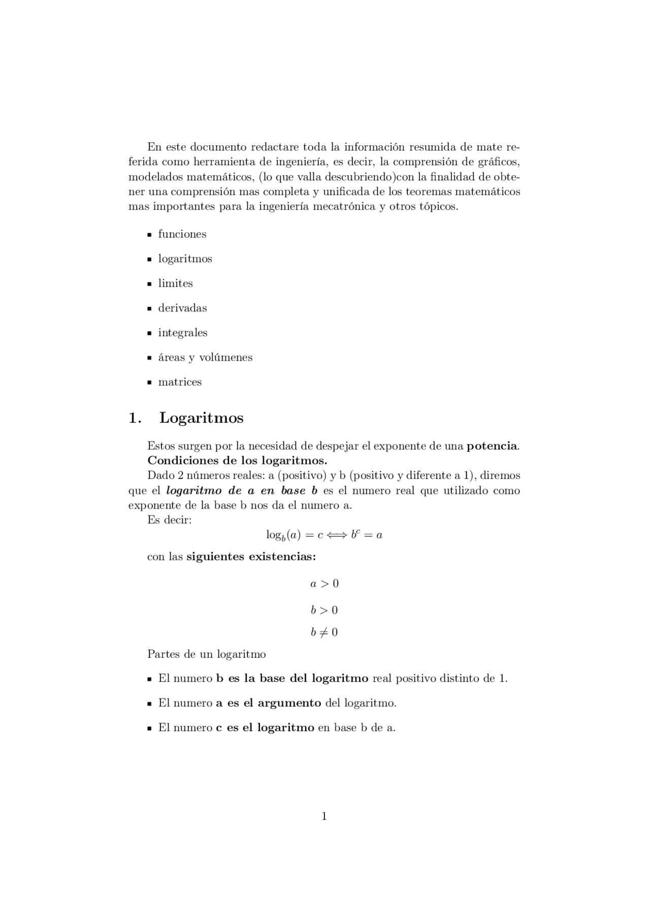 Resumen base de matematica - Docsity