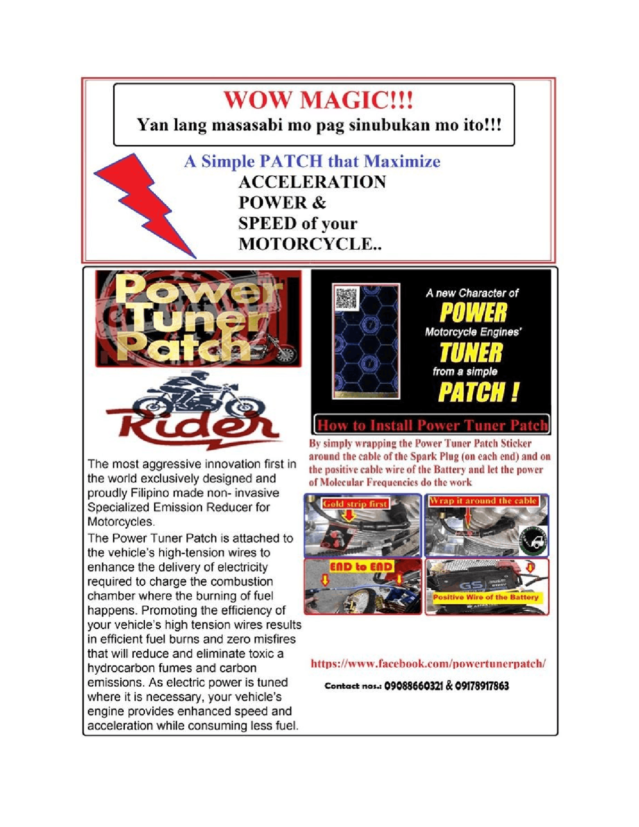 Power tuner patch and its wonders - Docsity