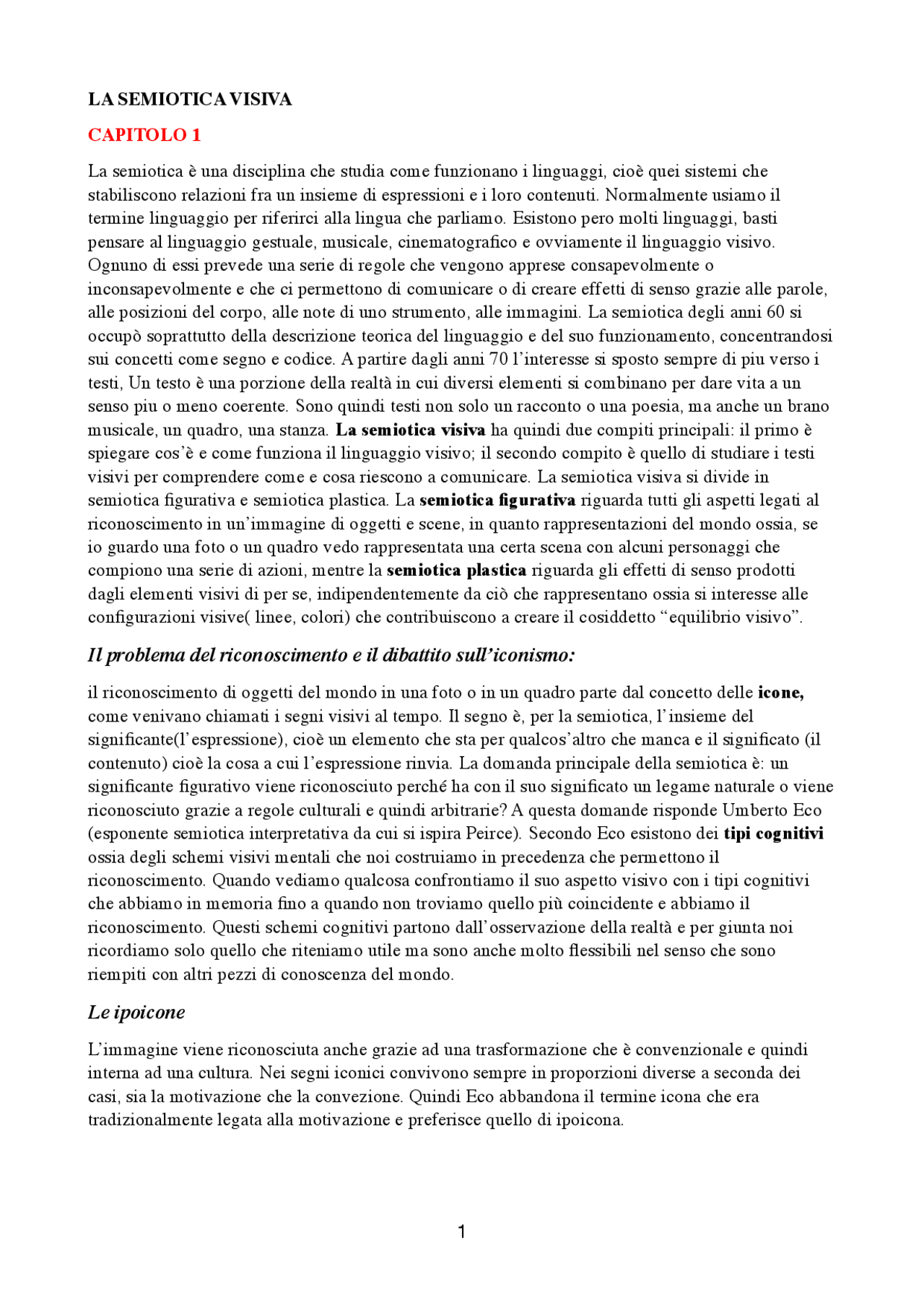 Basi Della Semiotica Docsity