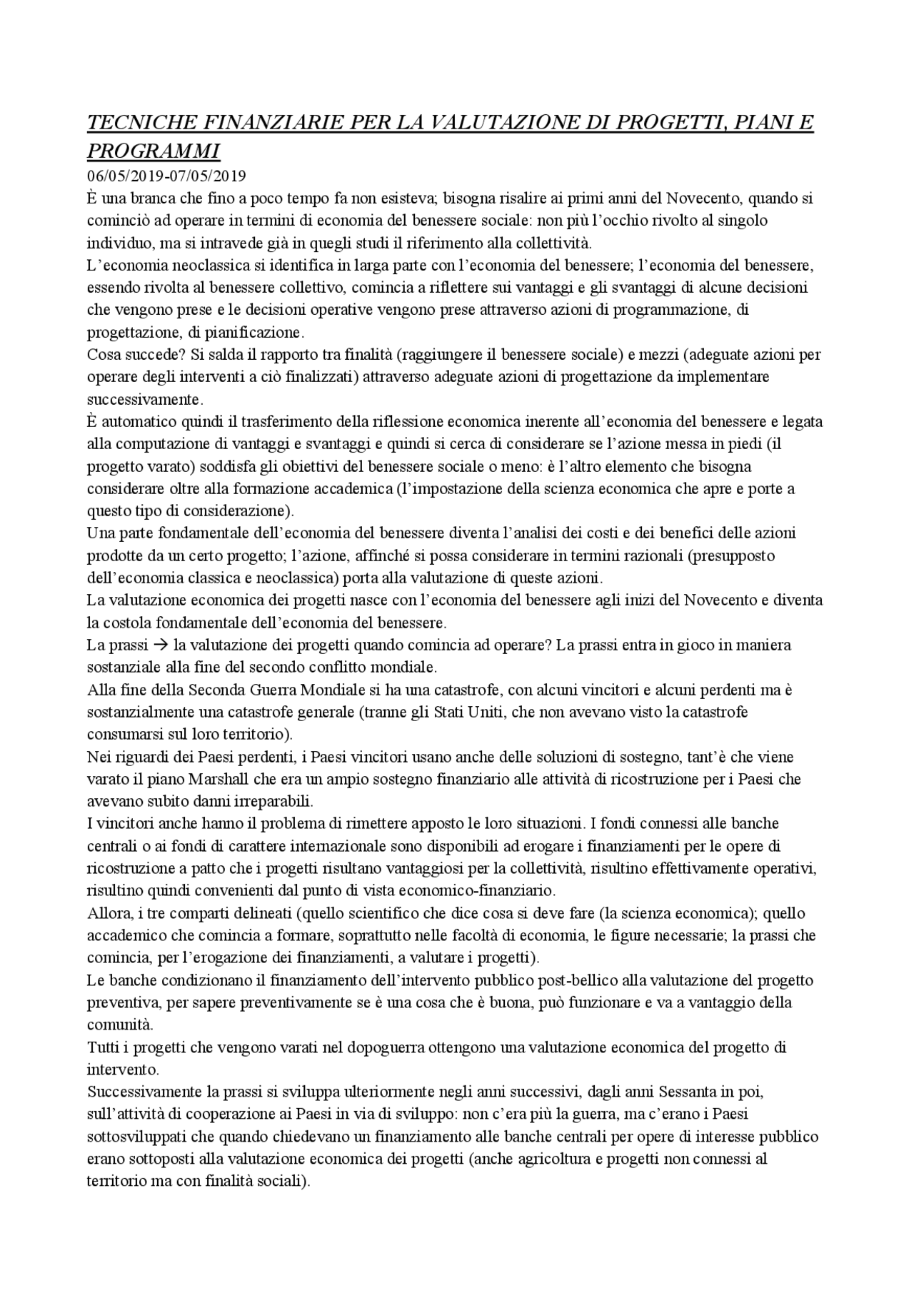 Economia Ed Estimo Civile Parte 3 Docsity