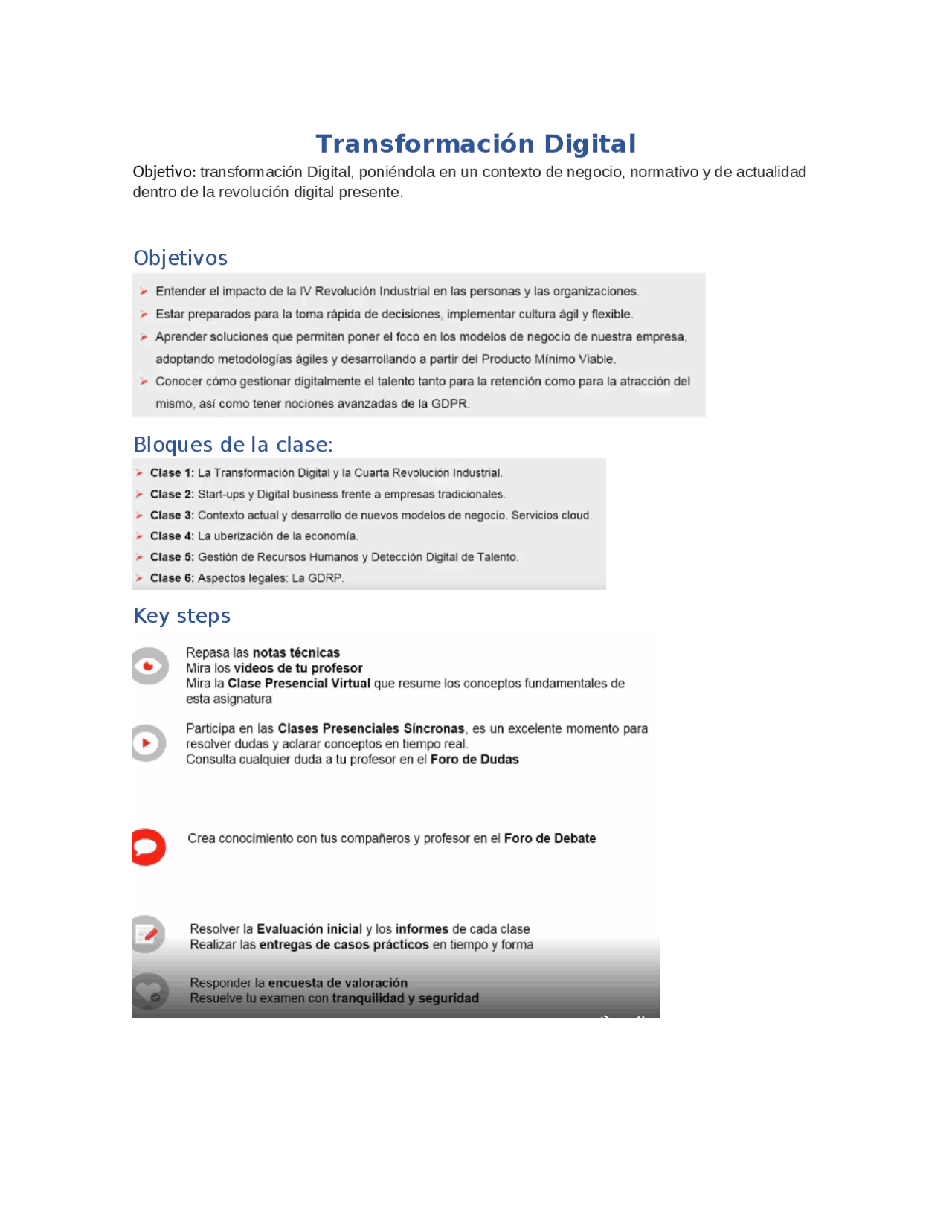 Transformación Digital Docsity