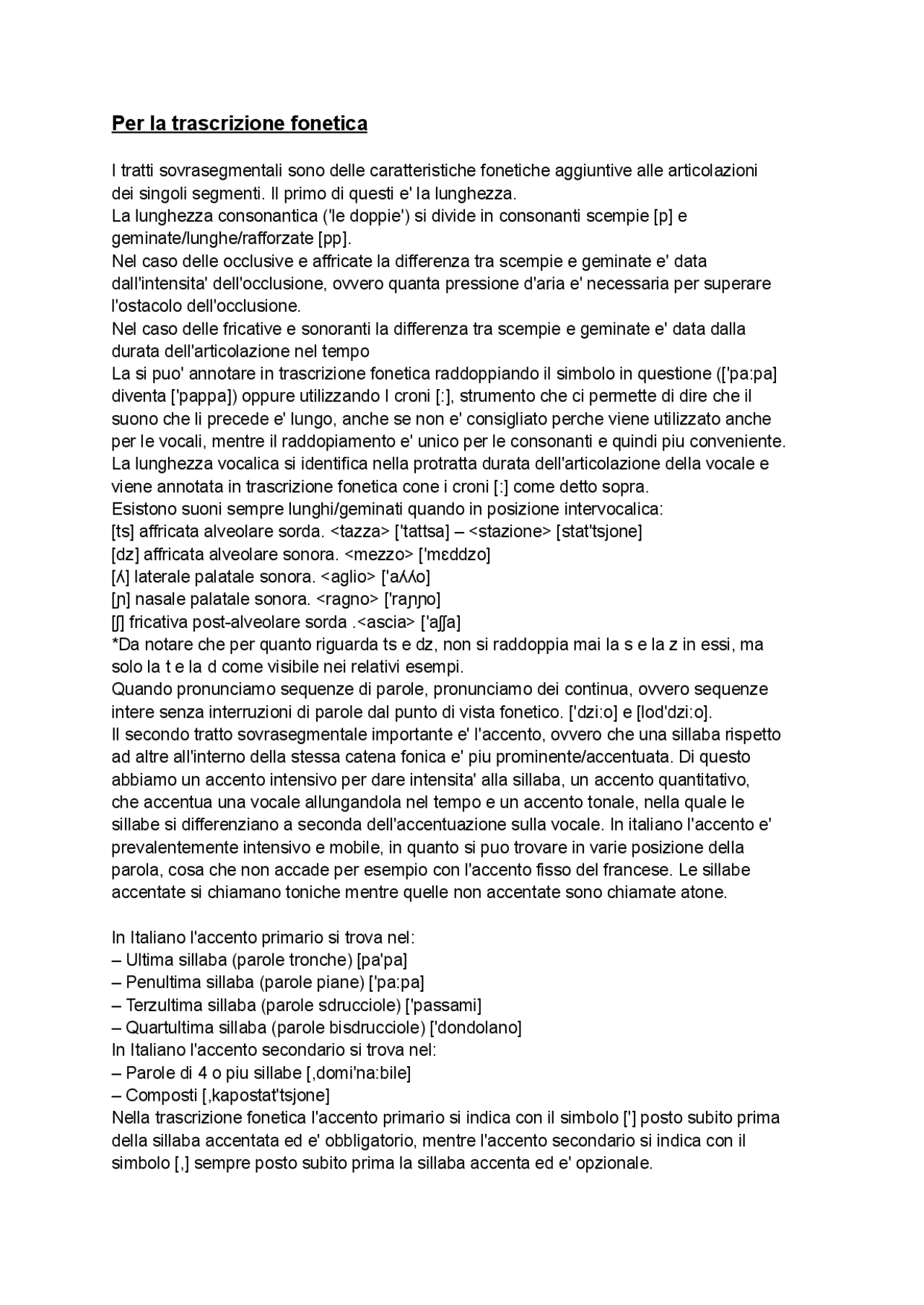 La Linguistica Un Corso Introduttivo Docsity