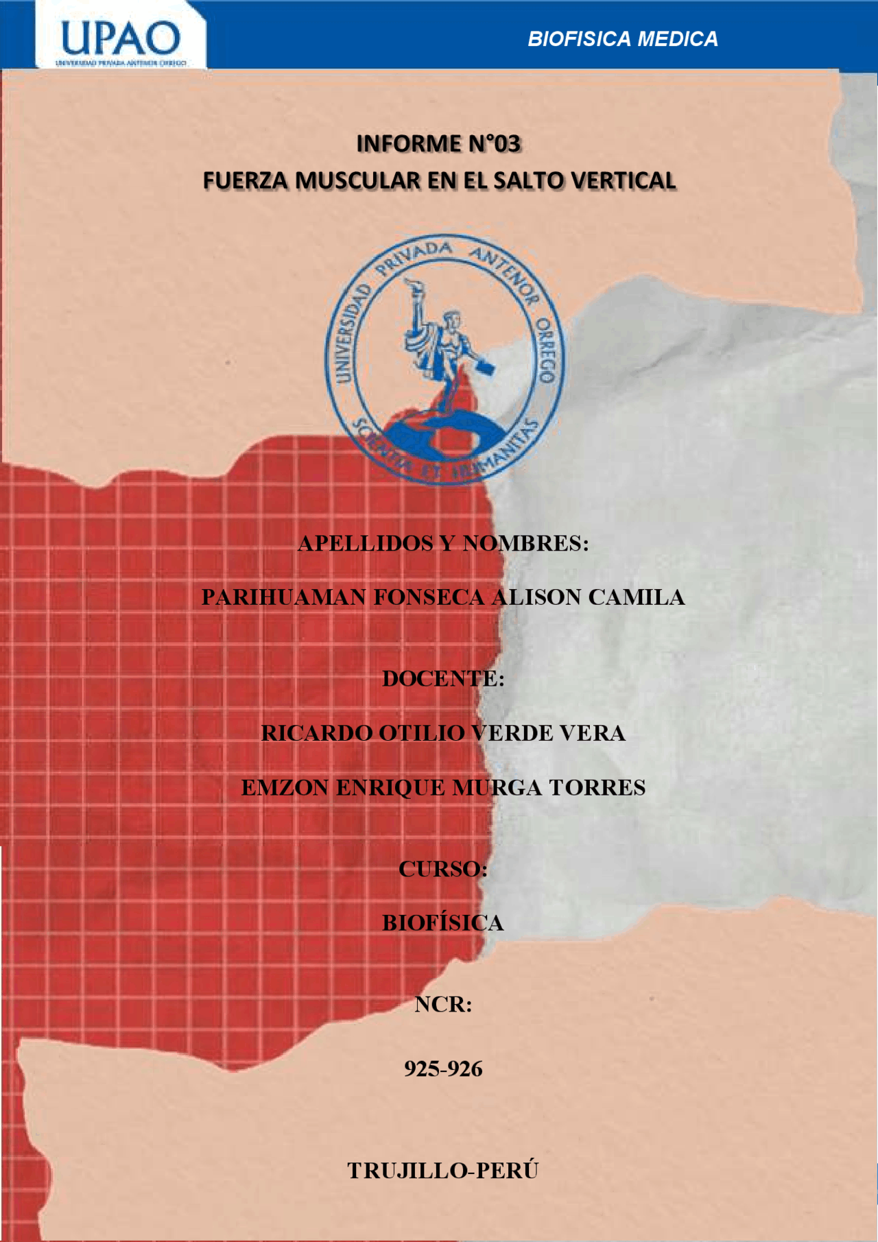 Informes De Biofisica Docsity