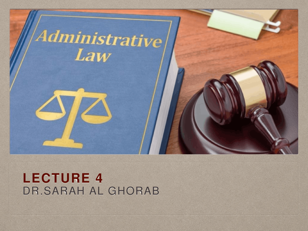 Lecture 4 Natural Justice Docsity