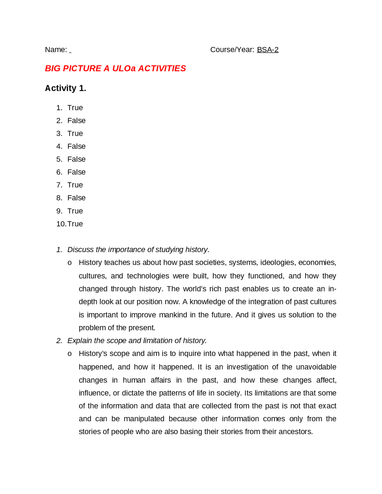 Readings In Philippine History Docsity