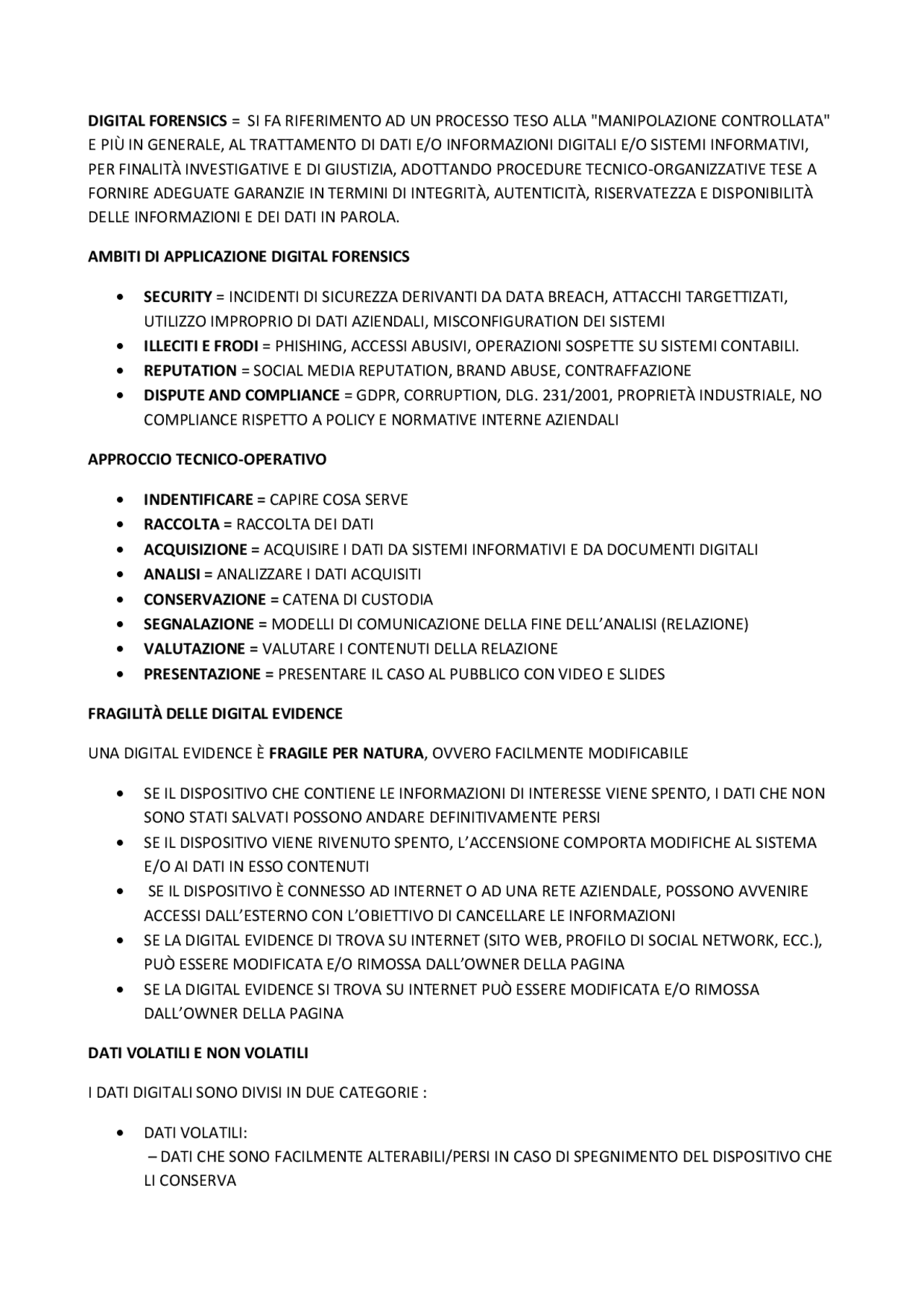 Sicurezza Informatica Pratica Docsity