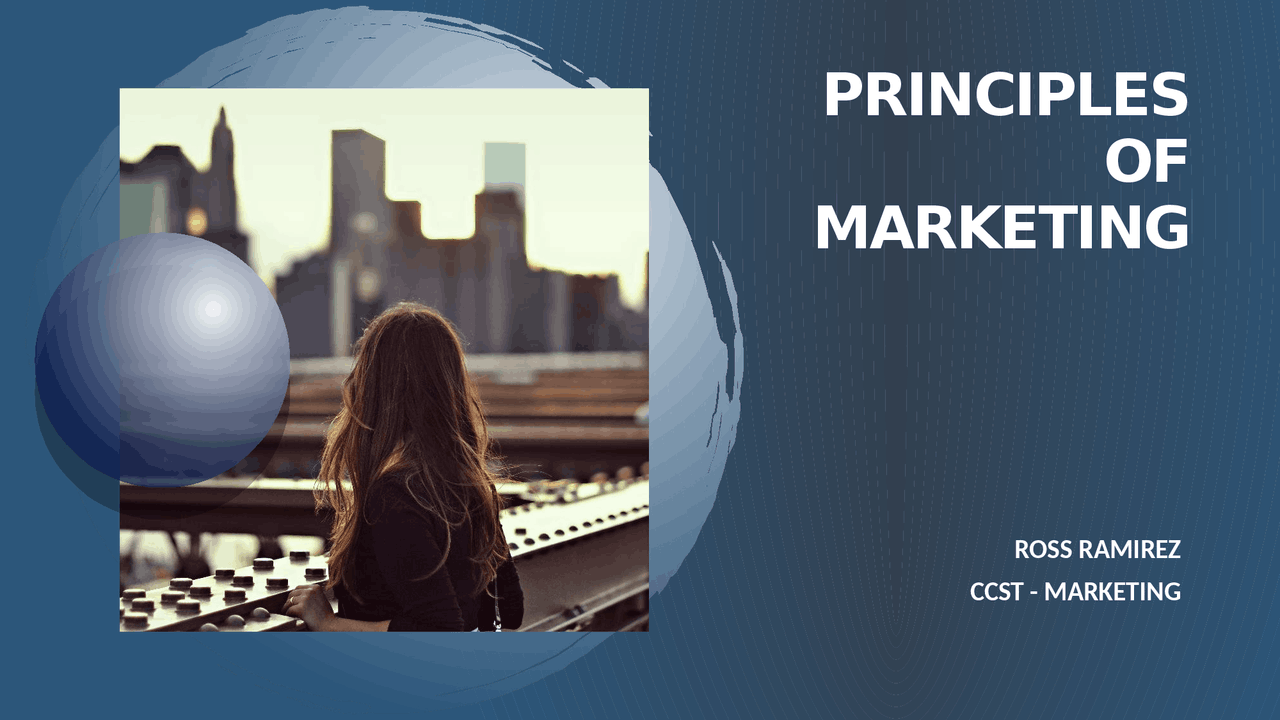 Principles Of Marketing Docsity
