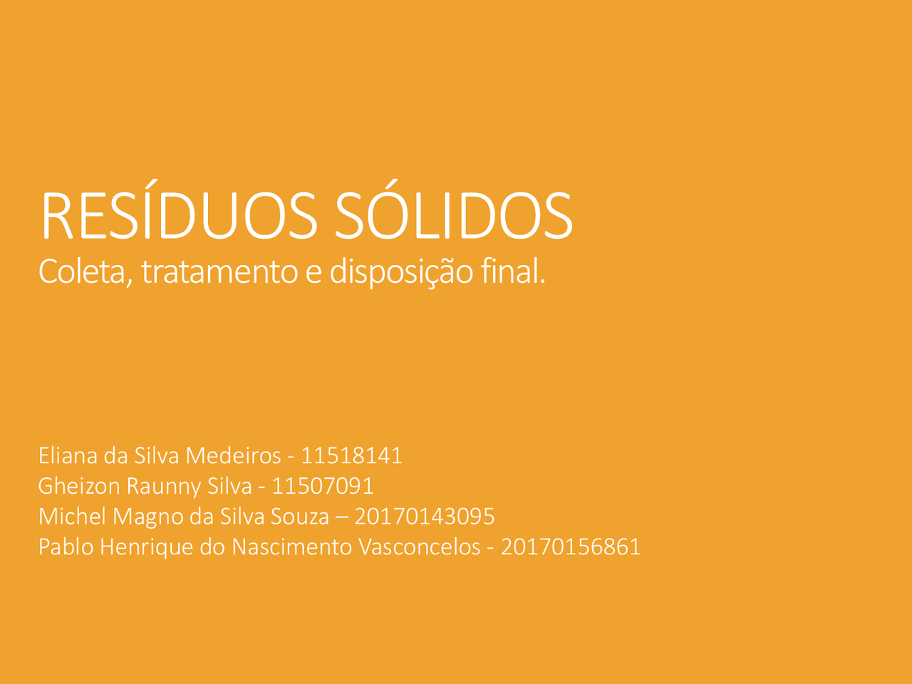 Seminario Residuos Solidos Pronto Docsity