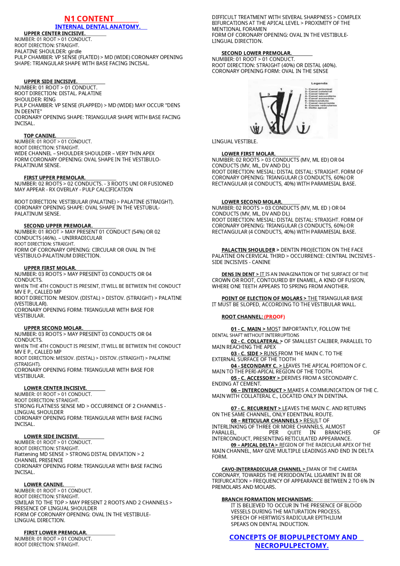 COMPLETE SUMMARY ENDODONTICS - COMPLETE ENDODONTICS TREATMENT ...