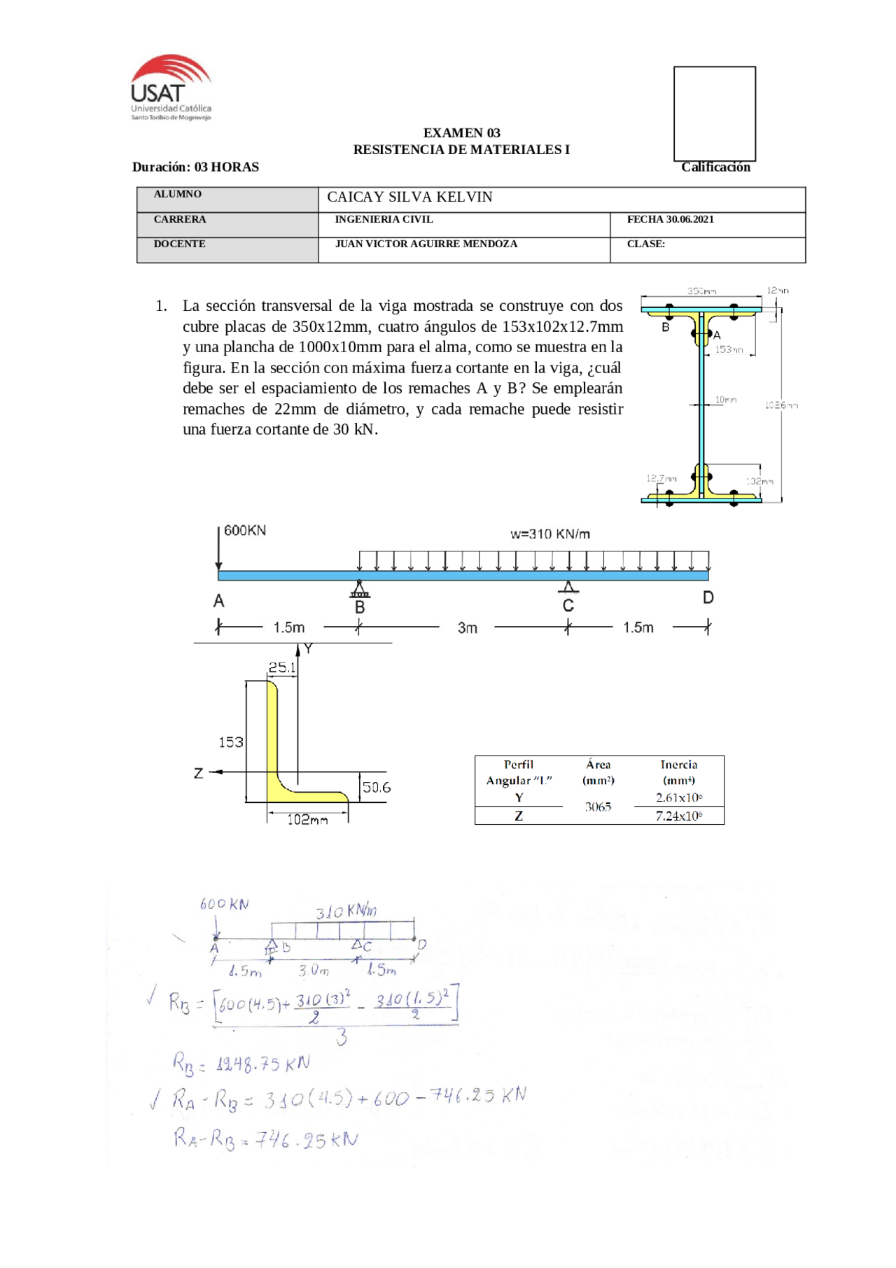 Resistencia De Materiales Ejercicios Resueltos Docsity